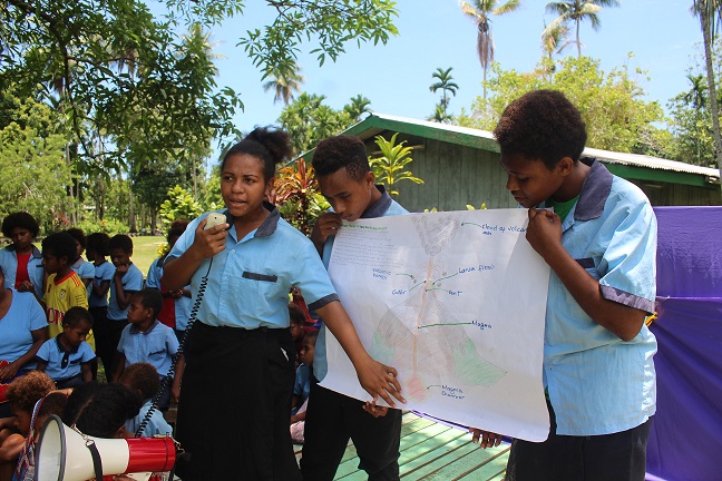 Students in Madang learn about disaster preparedness | Papua New Guinea ...