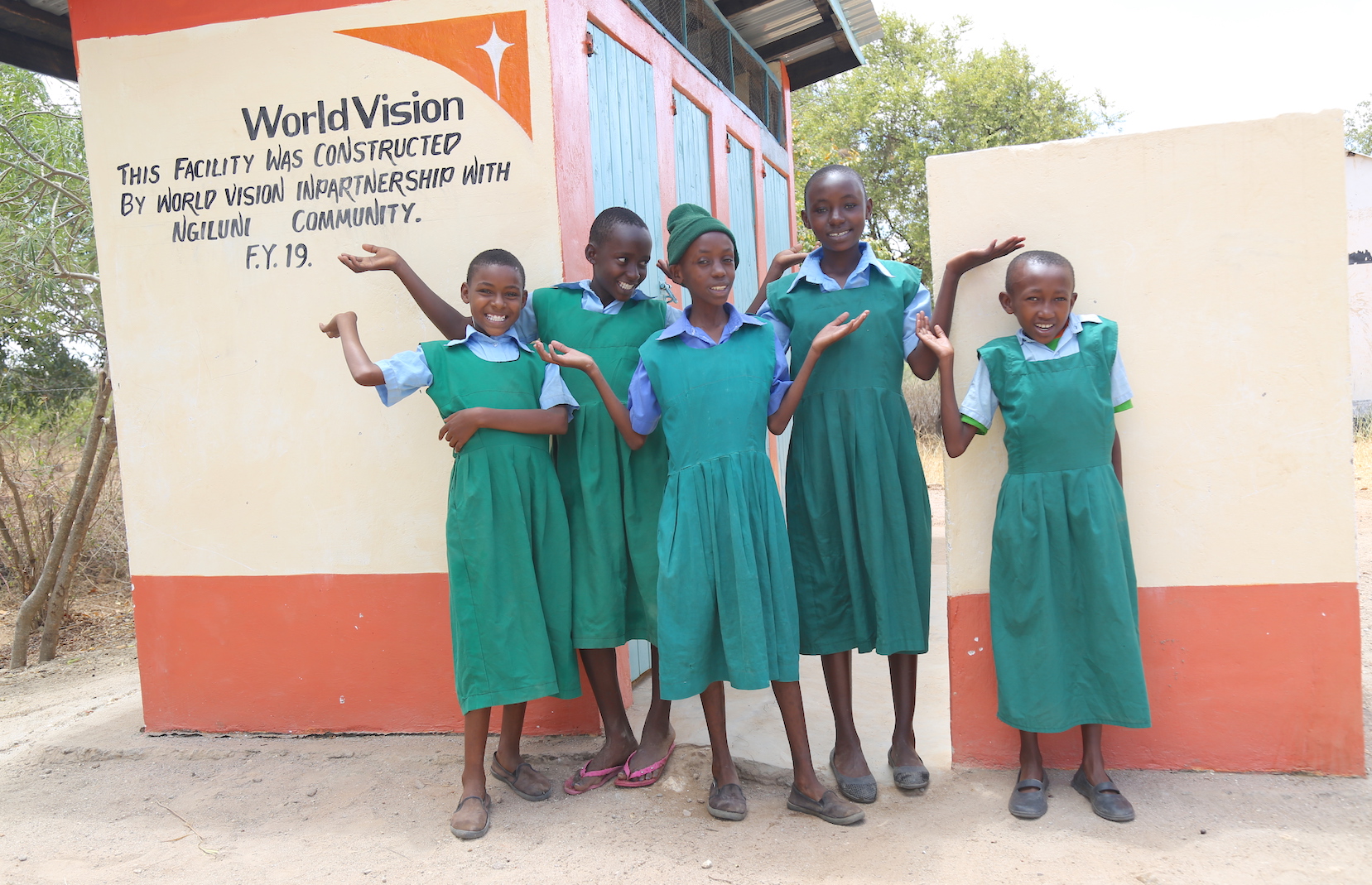 New Toilets Makes School Fun for Girls | Kenya | World Vision International