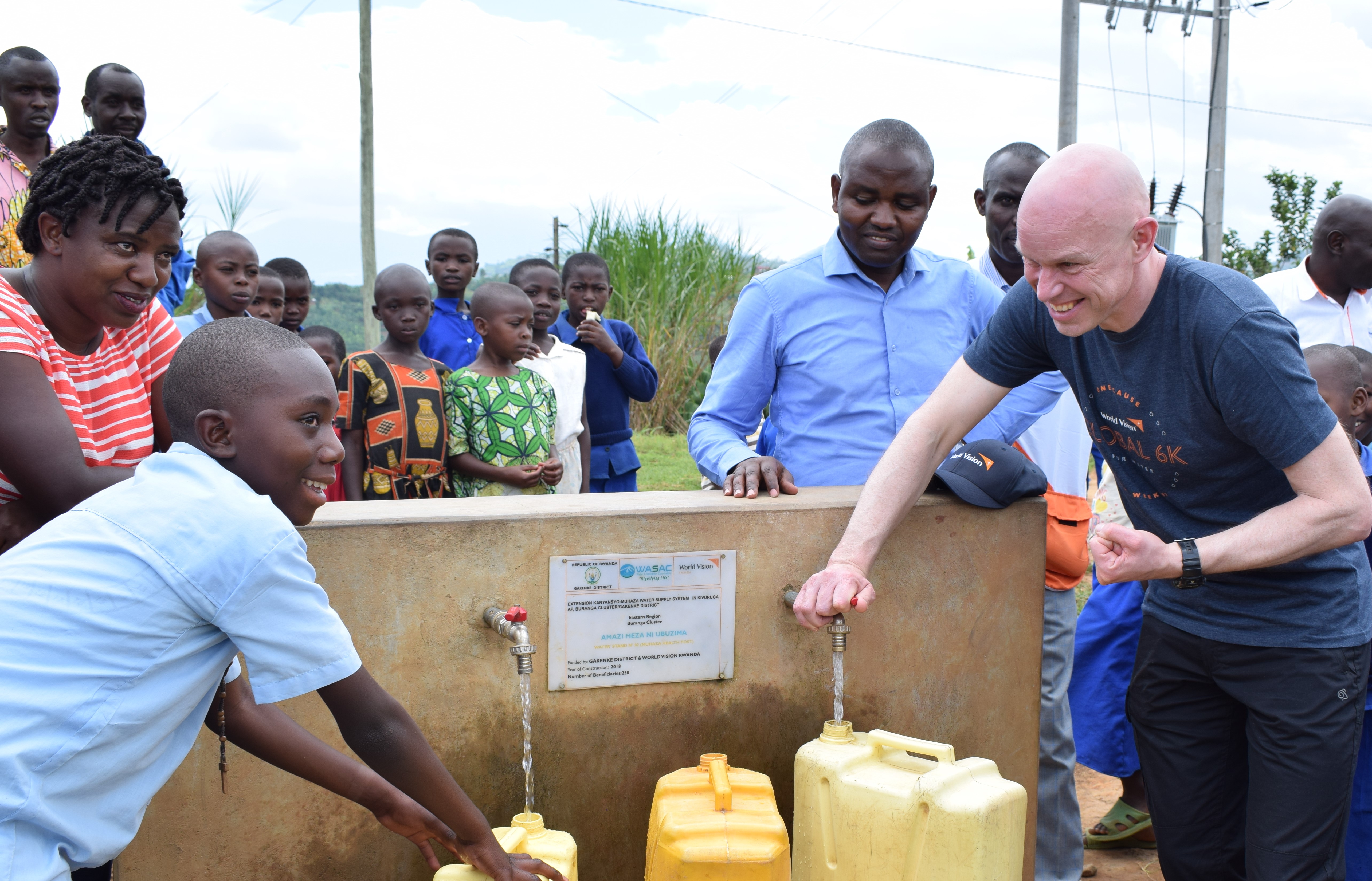 World Vision International President, Andrew Morley, visits Rwanda ...