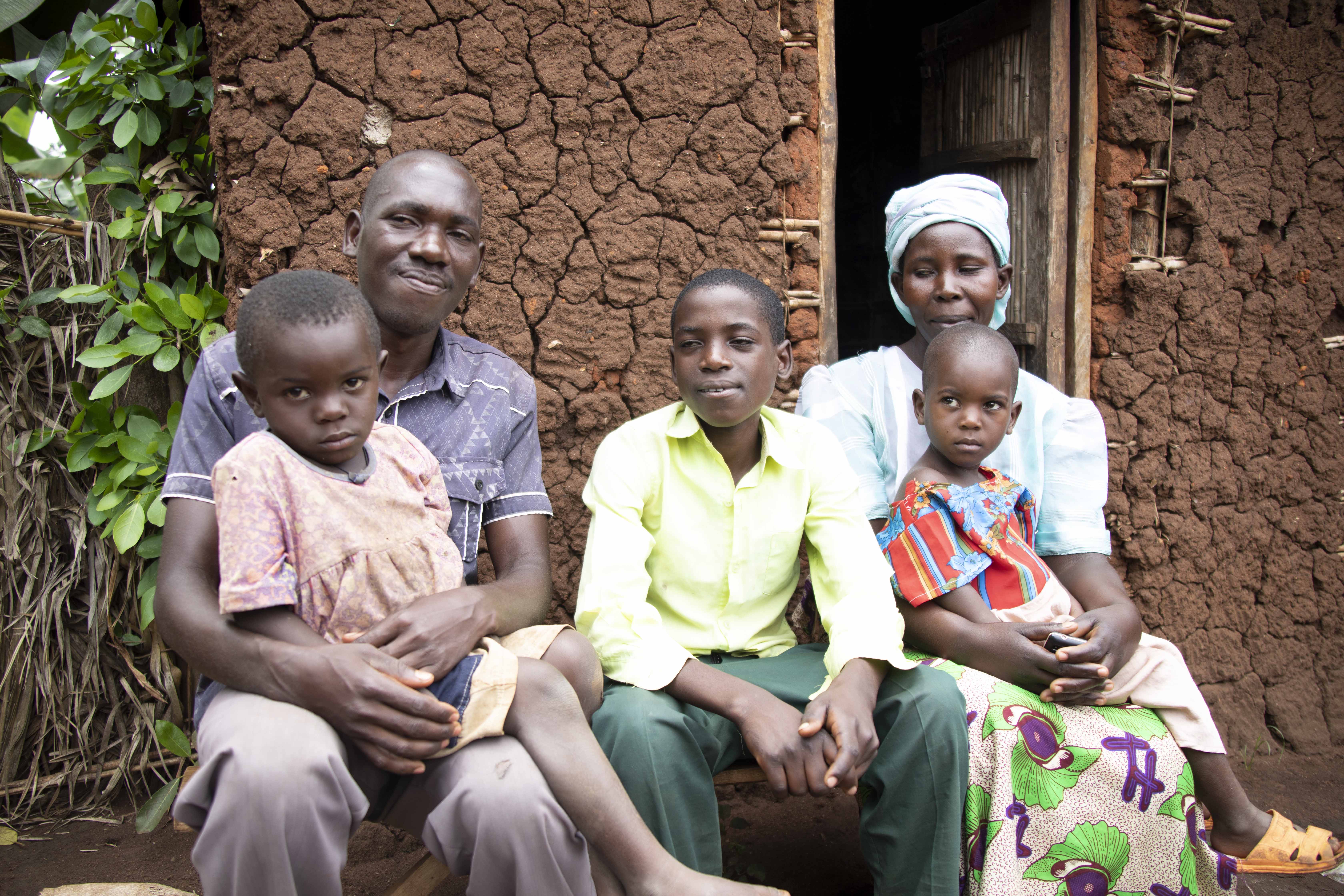 Ugandan Children Happy