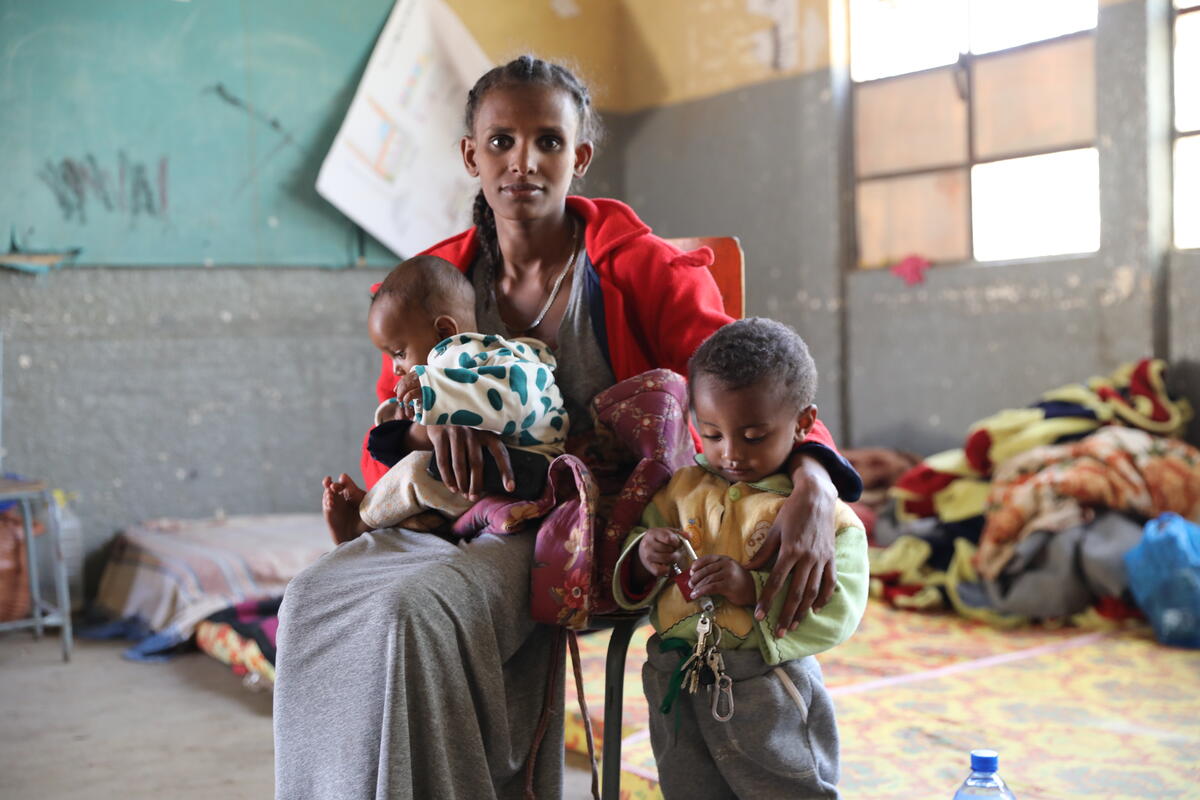 The lamentations of mothers, children caught up in the Tigray conflict ...