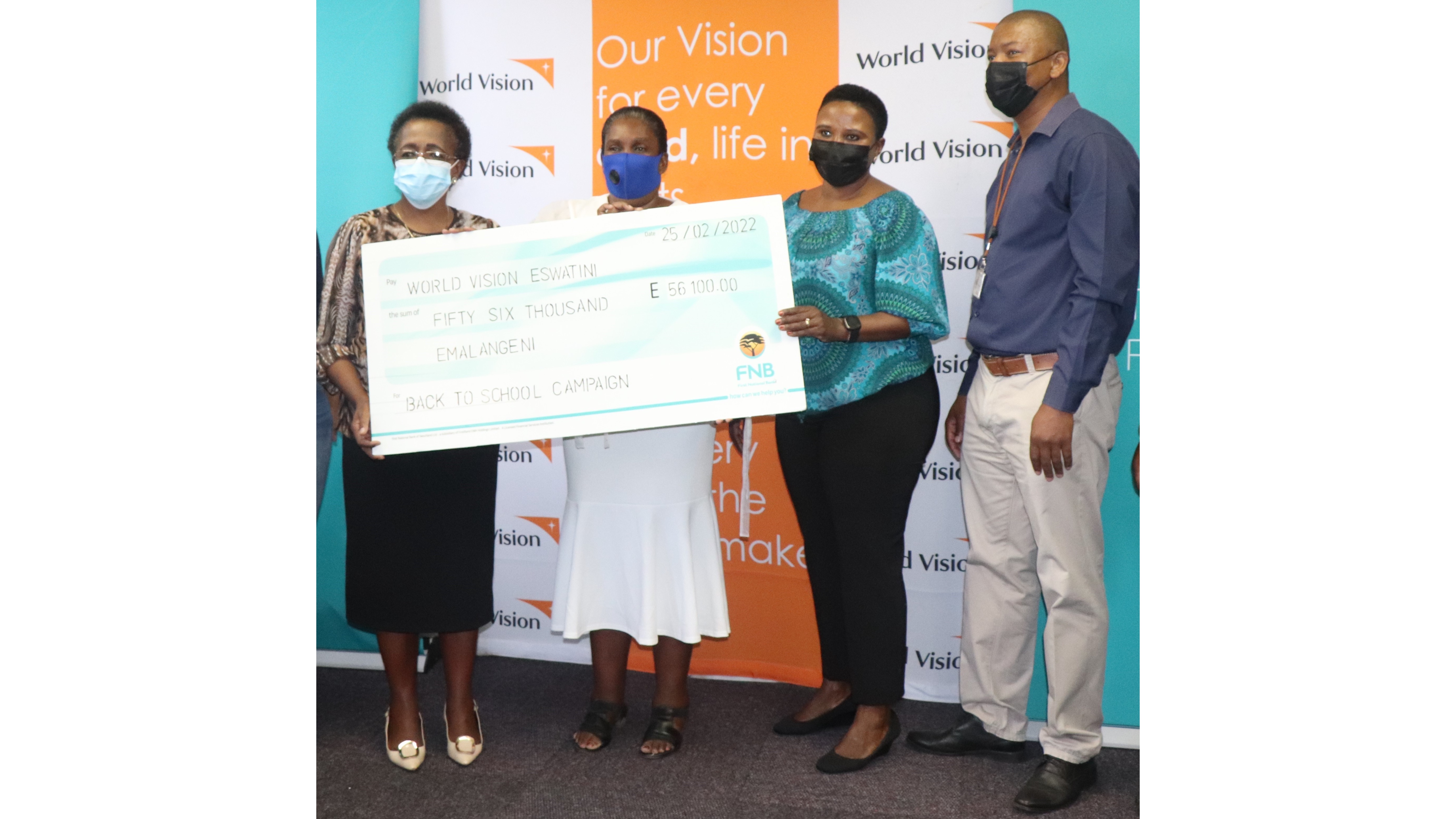 FNB Eswatini partners with World Vision to help change 85 learners ...