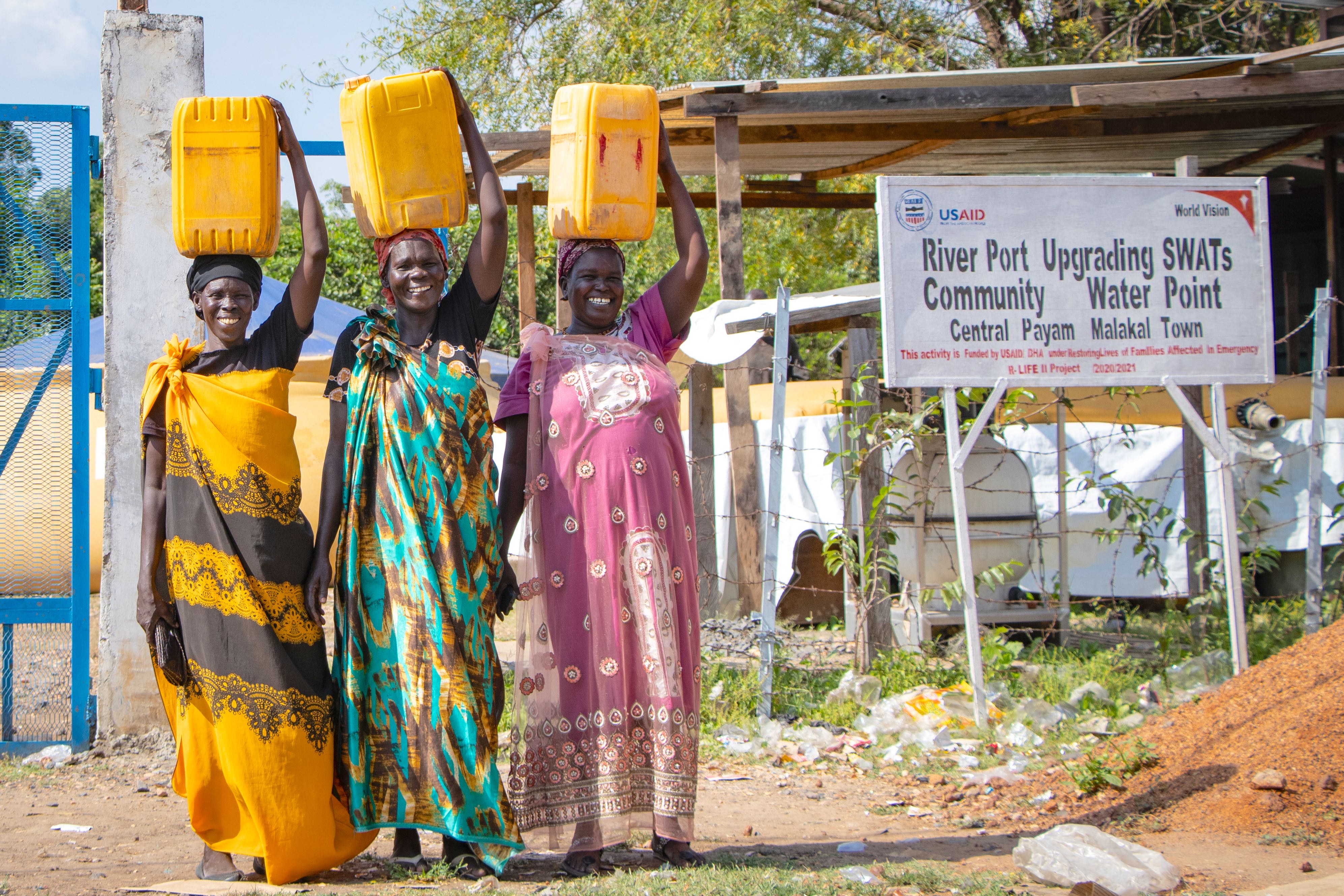 Despite improved access, millions of women in South Sudan still walk ...