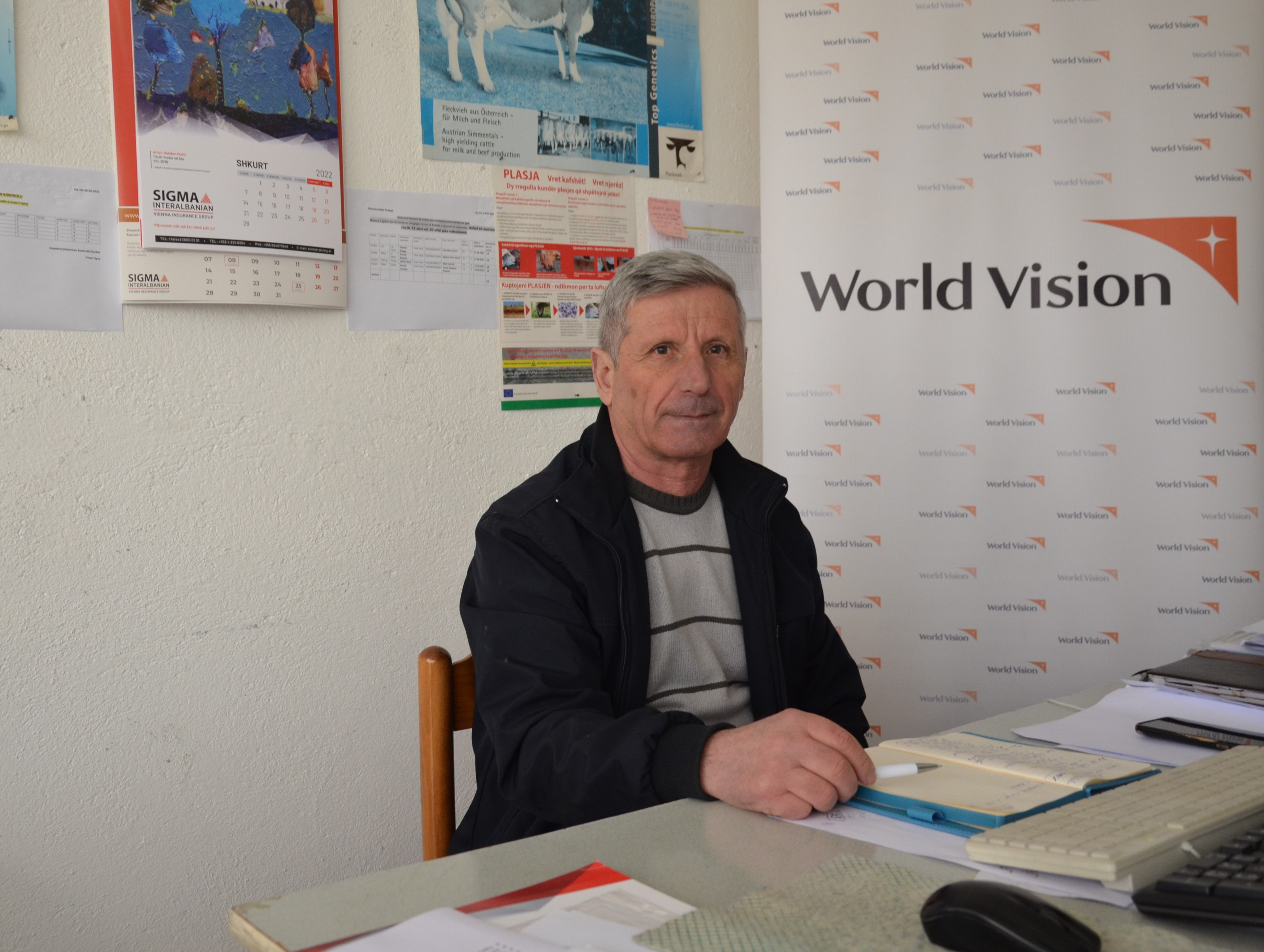 Ymer, the friend of countless farmers | Albania | World Vision ...