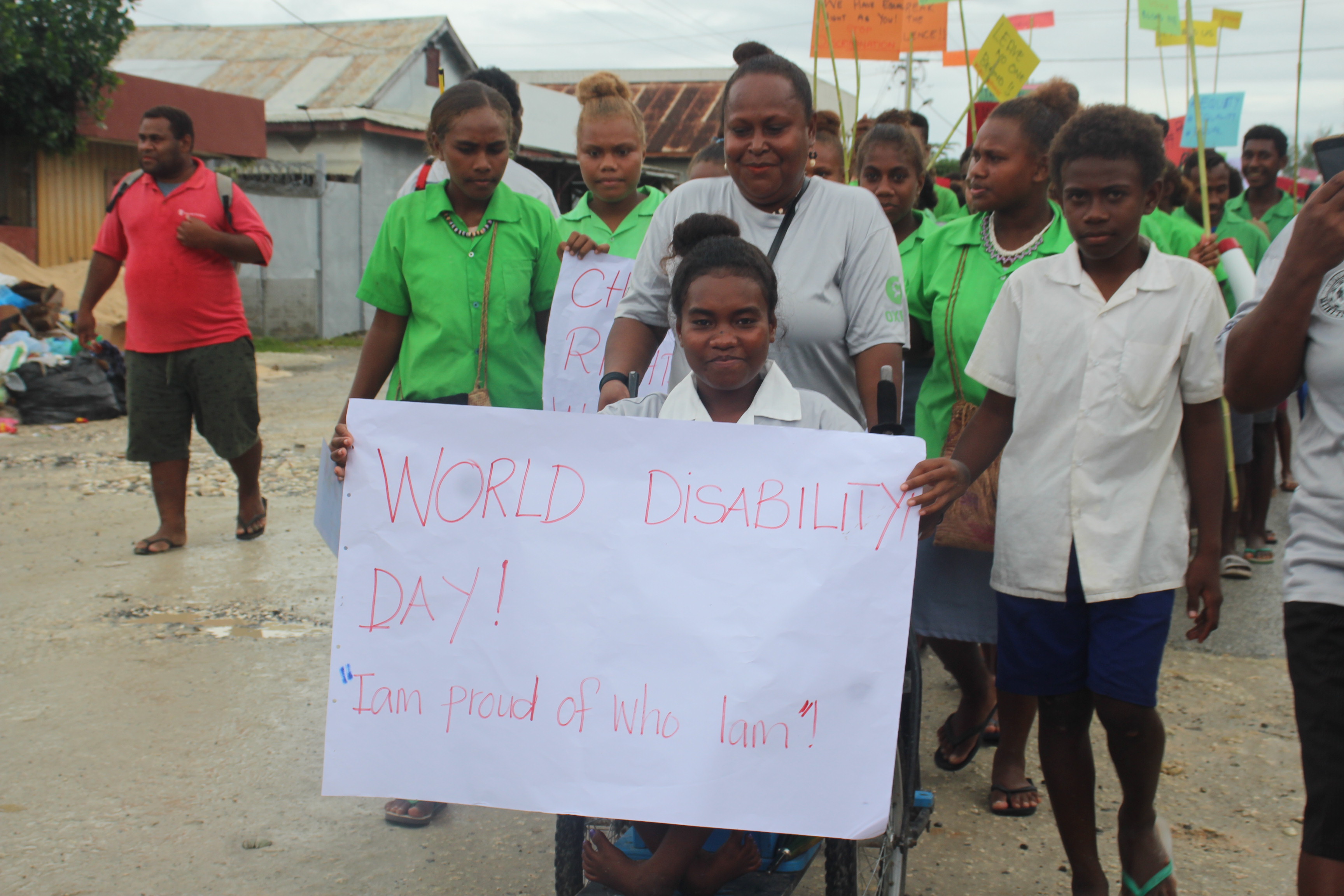 A child with disability pleads for recognition for people with ...