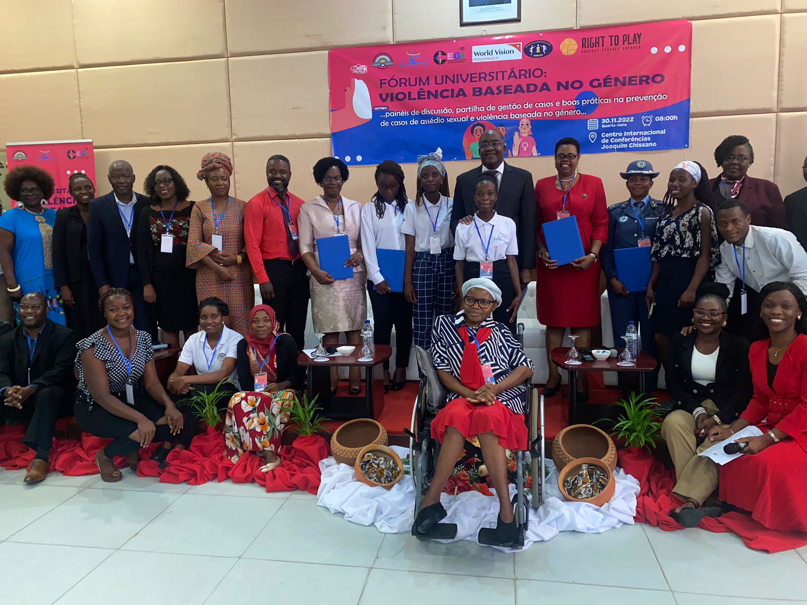 To curb GBV: Terms of commitment signed | Mozambique | World Vision ...