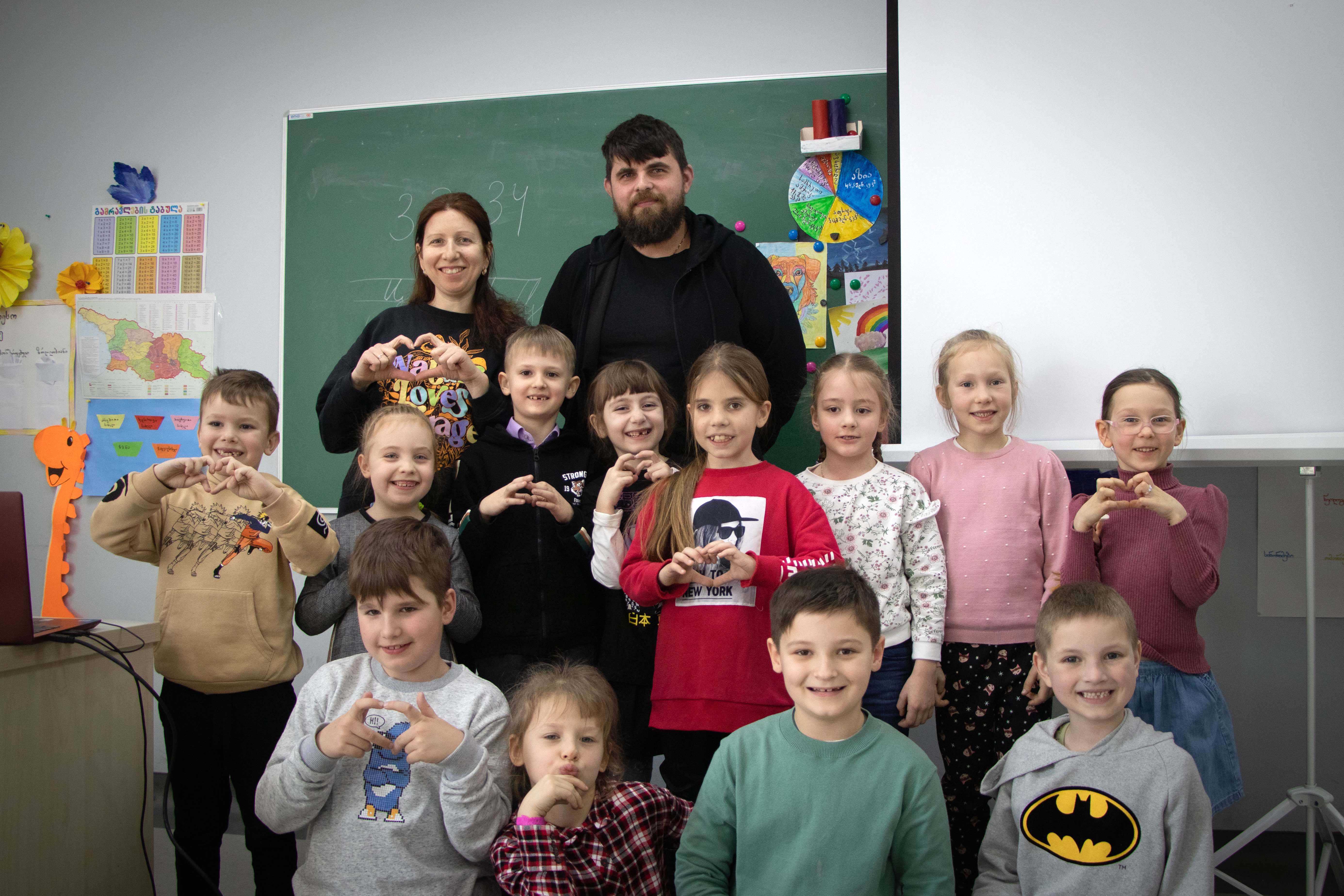 Learning activities help restore stolen childhood of Ukrainian children ...