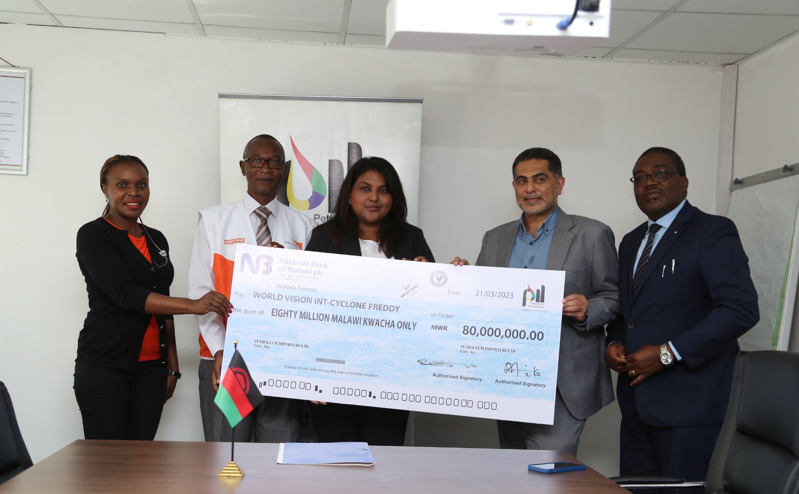 Petroleum Importers Limited Donates to World Vision Malawi to support ...