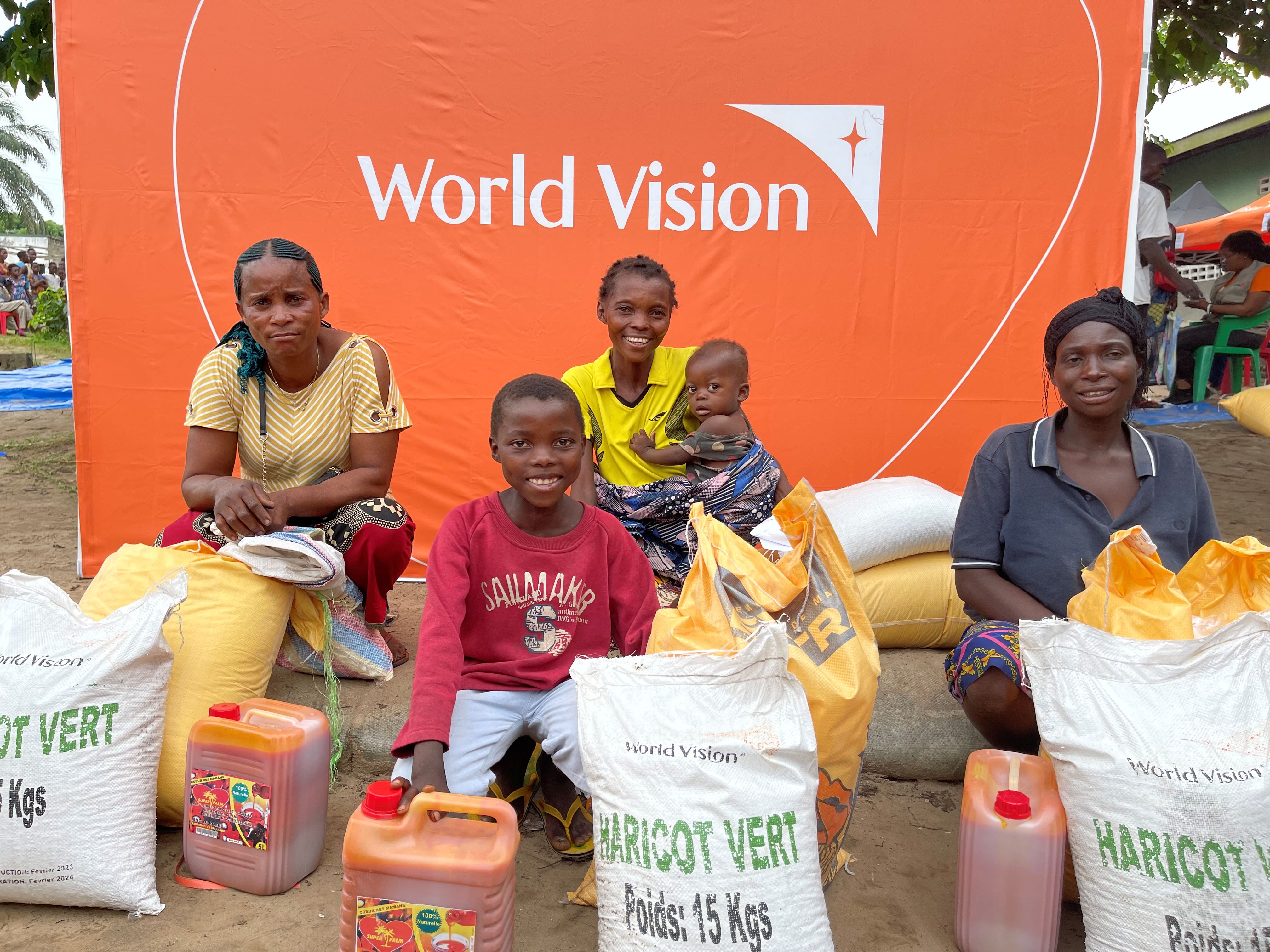 World Vision distributes food kits to 500 households in the community ...