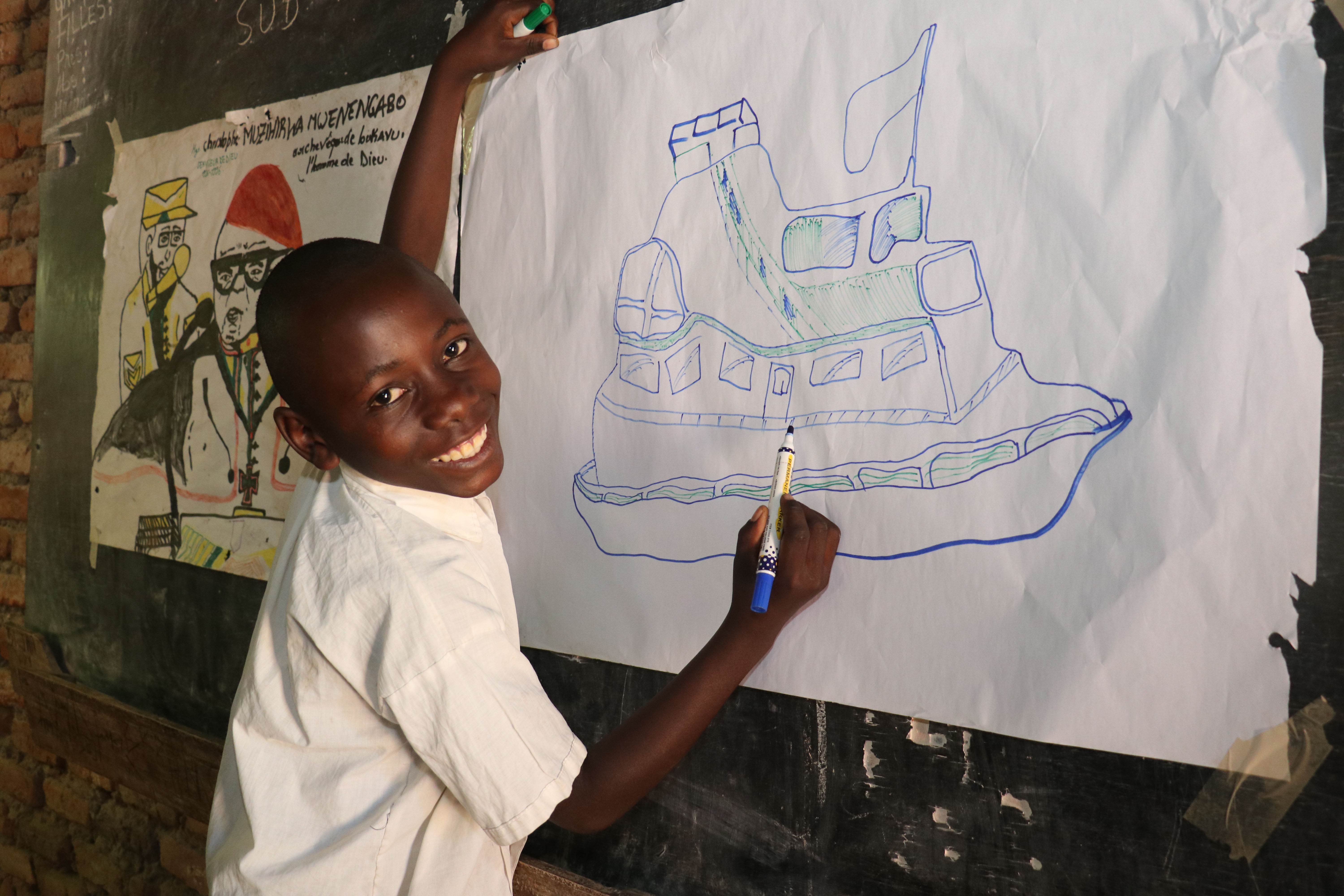 Visual art is now Amani's passion | Congo | World Vision International