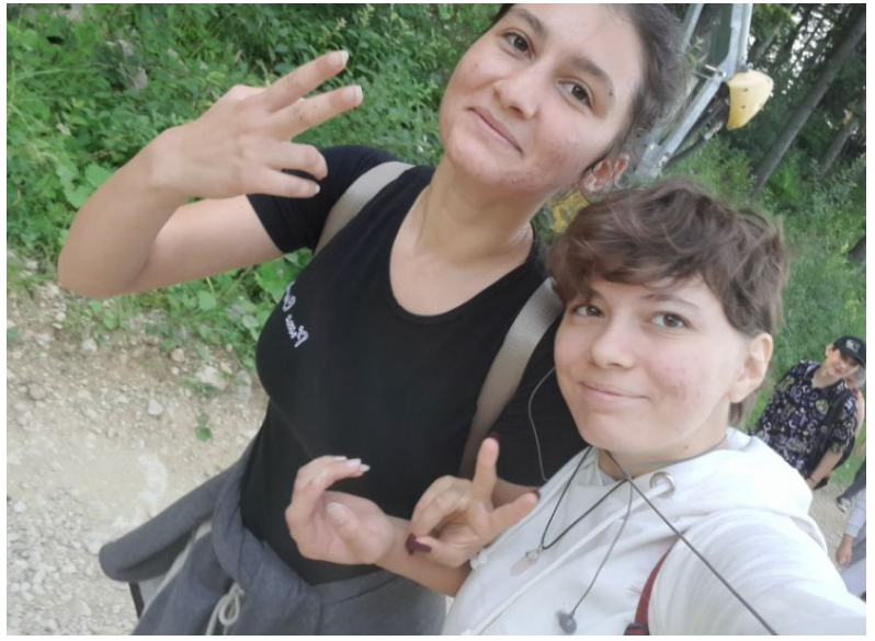 Emilia's first summer camp: “It gave me the courage to carve my own ...