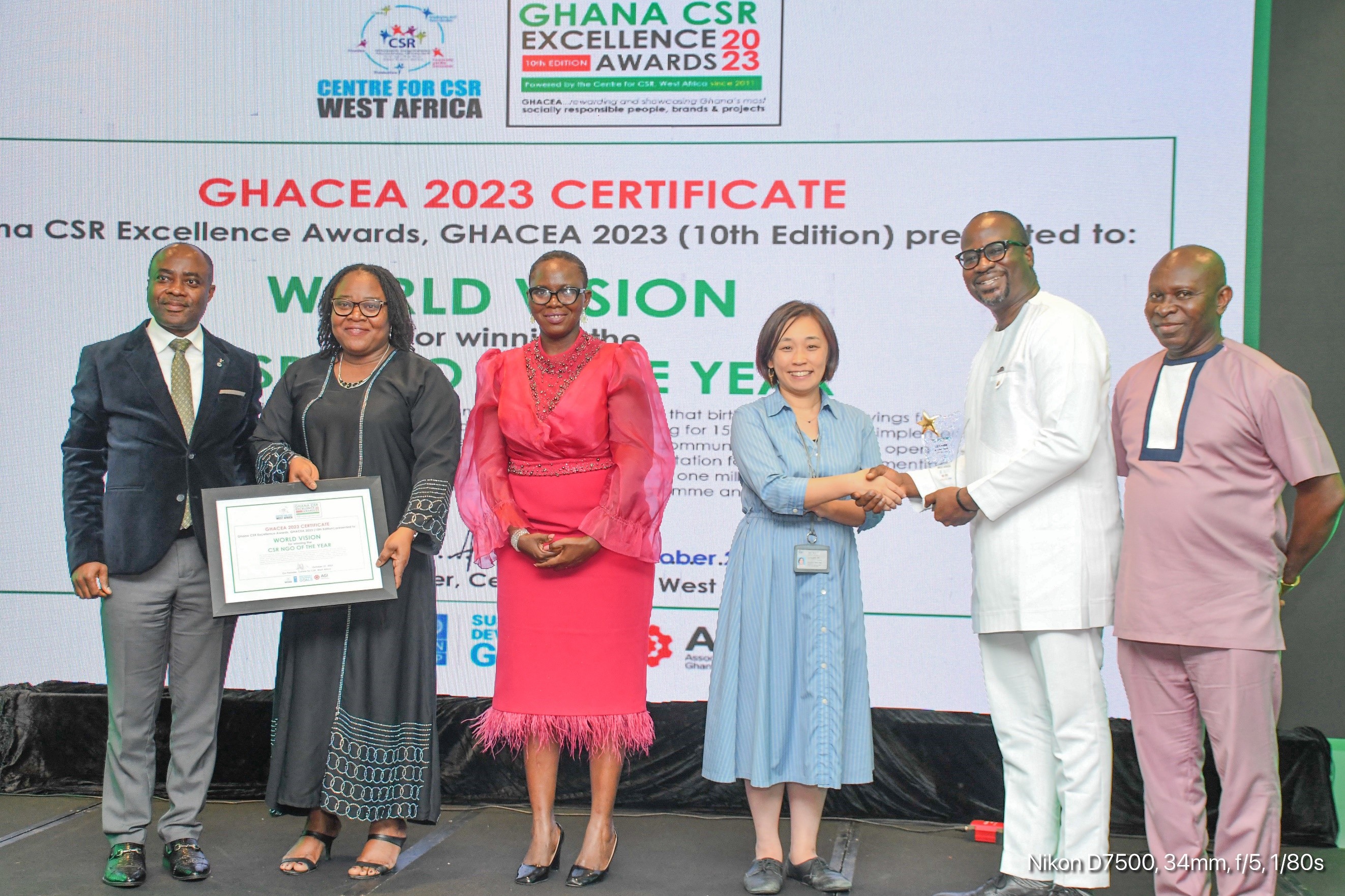 Recognising Excellence: World Vision Ghana Wins 2 Prestigious CSR ...