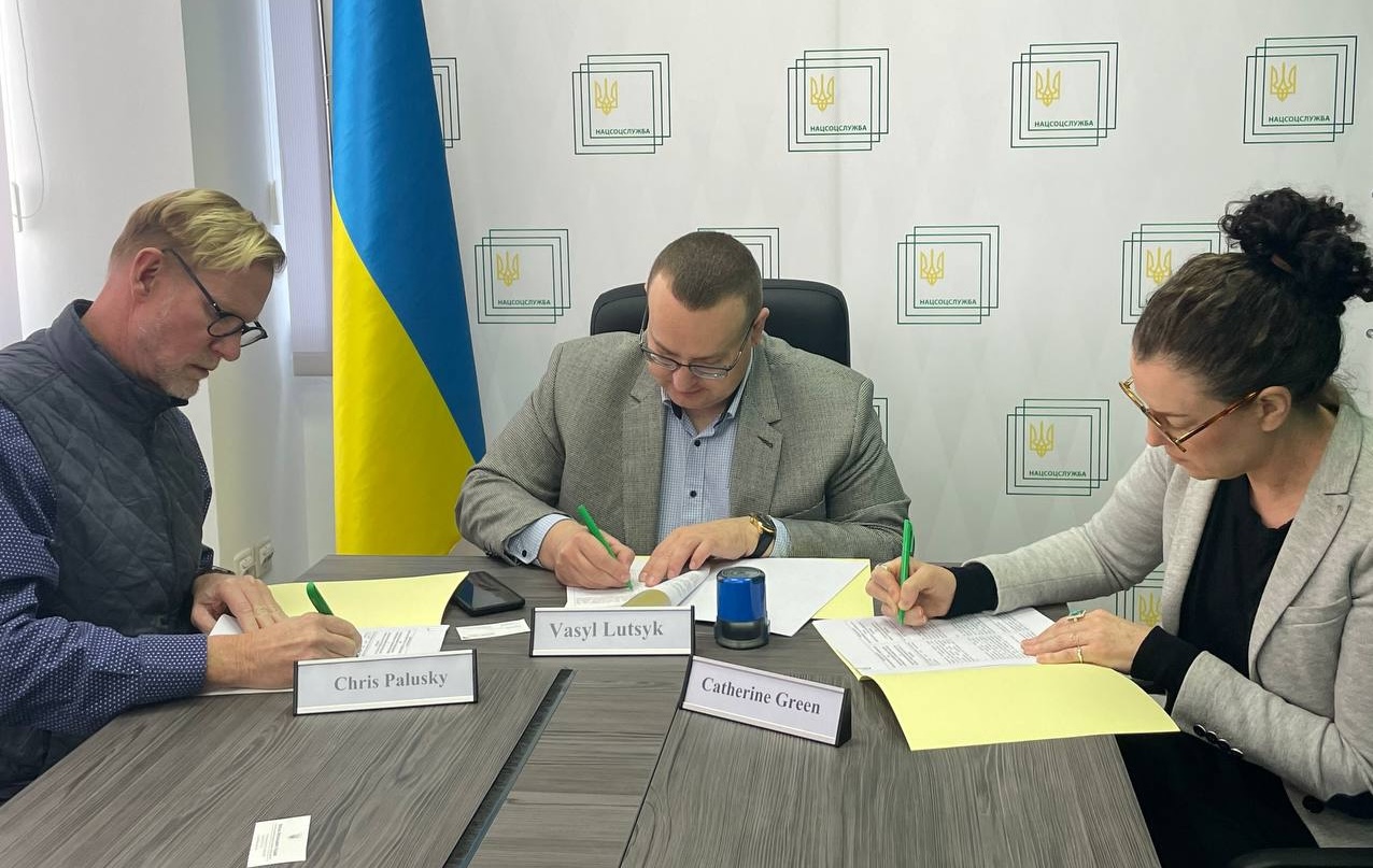 World Vision signs partnership with National Social Service of Ukraine ...