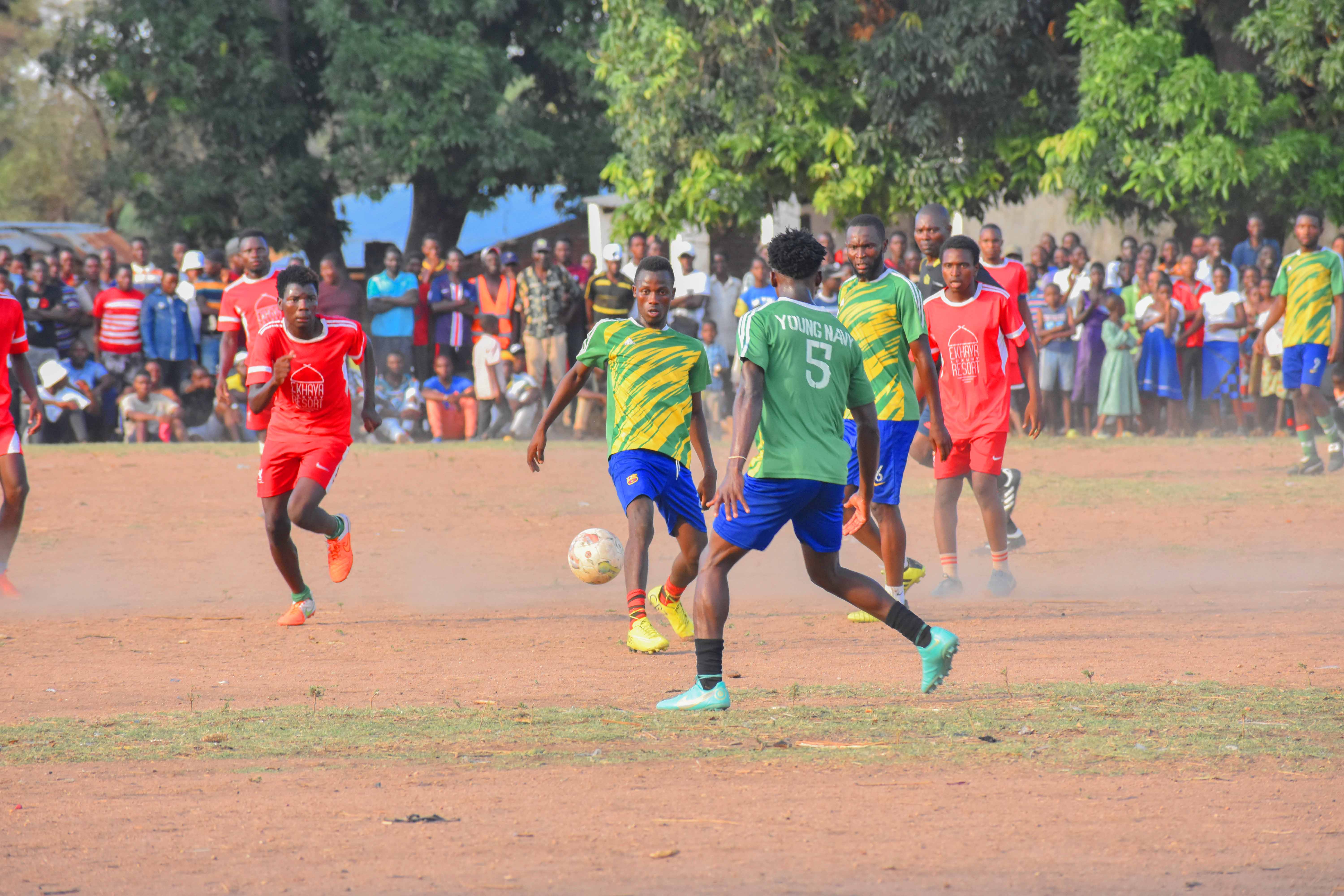 Spreading the Indoor Residue Spray messages with soccer | Malawi ...