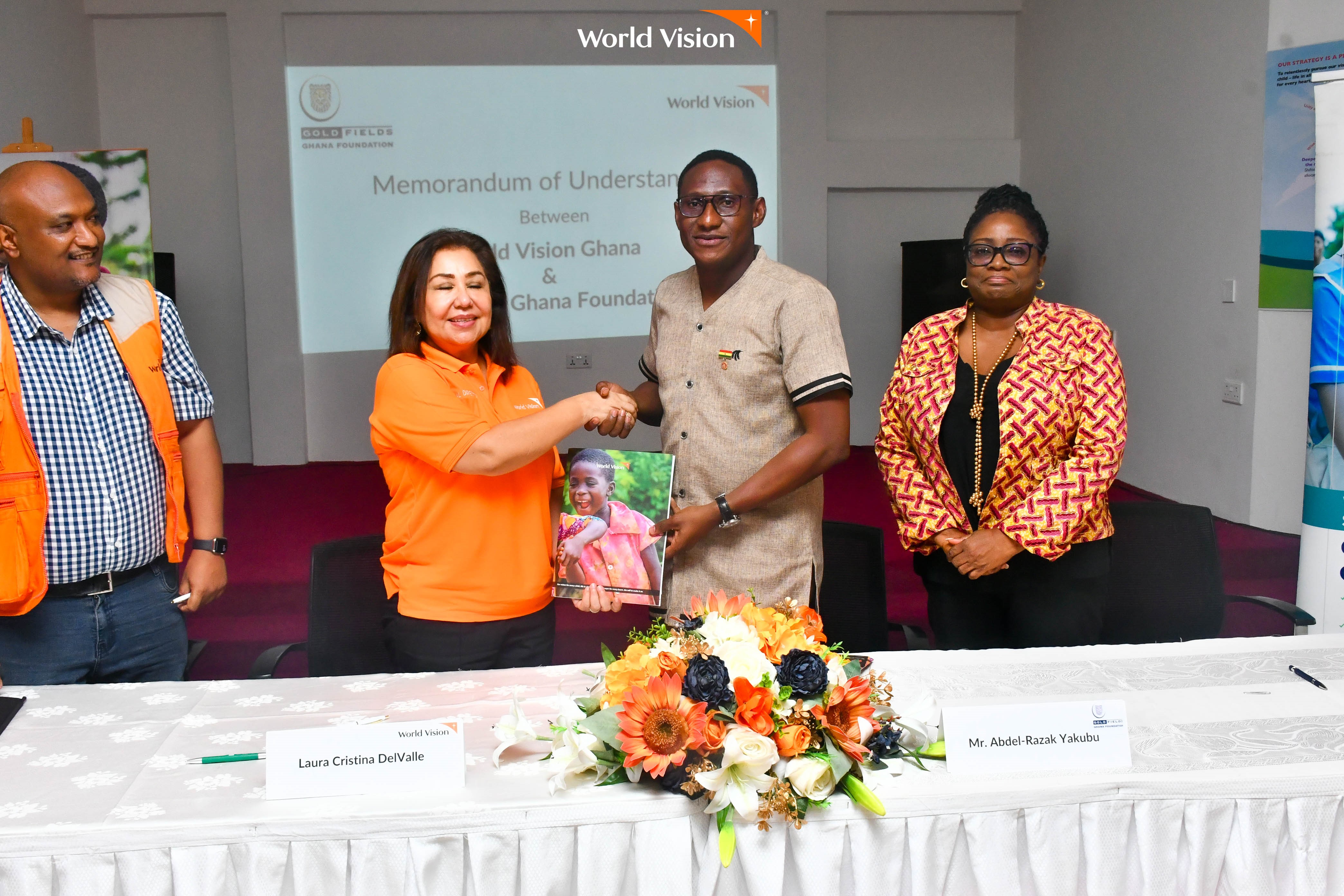 World Vision Ghana and the Gold Fields Ghana Foundation, partners in ...