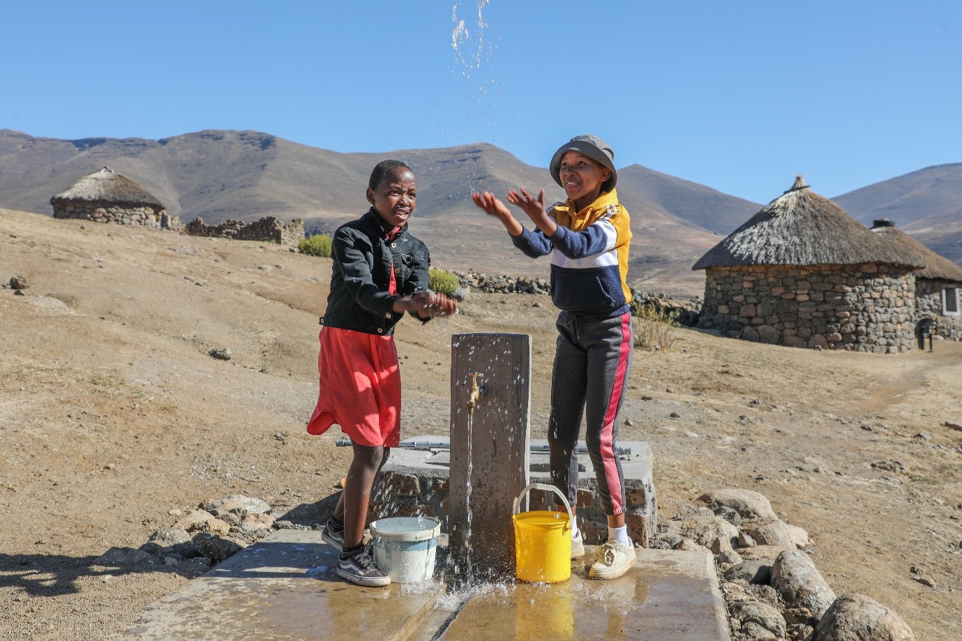 A Water Miracle in Rapeising Village, Mokhotlong District, Lesotho ...