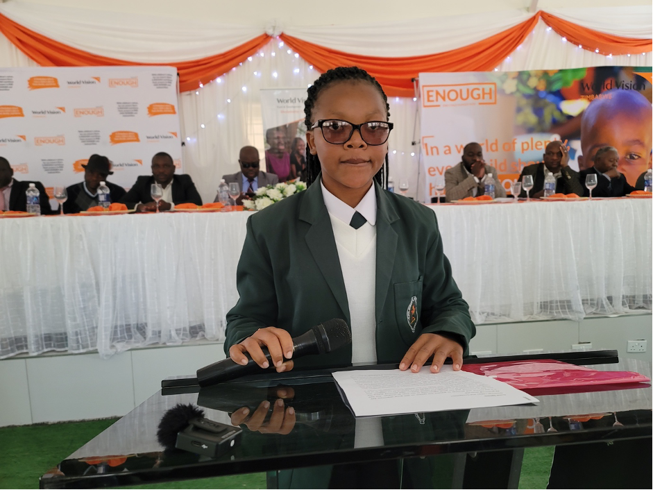 World Vision Zimbabwe Amplifies Children's Voices in High-Level Child ...