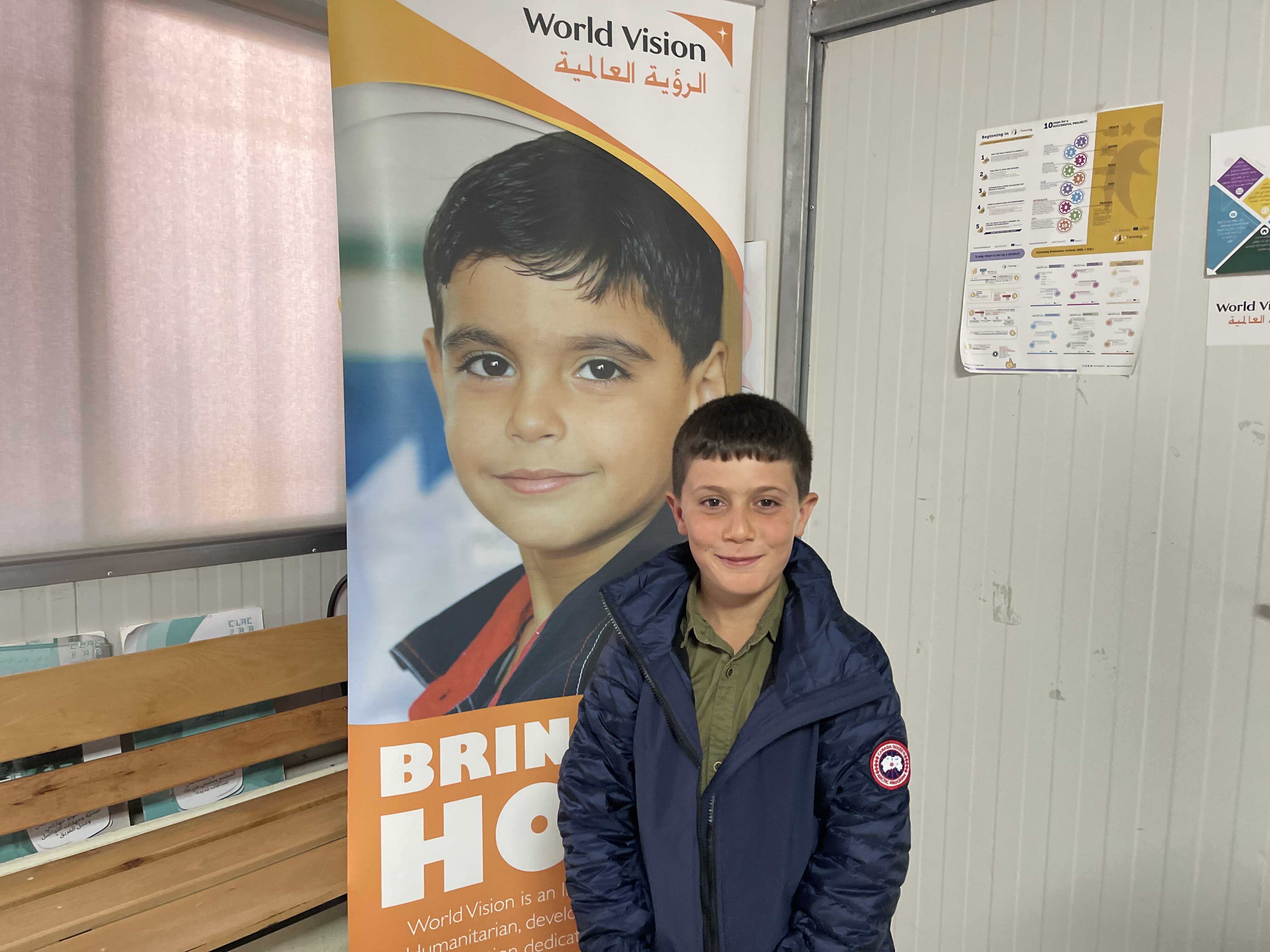 A warm gift for Jamal | Lebanon | World Vision International
