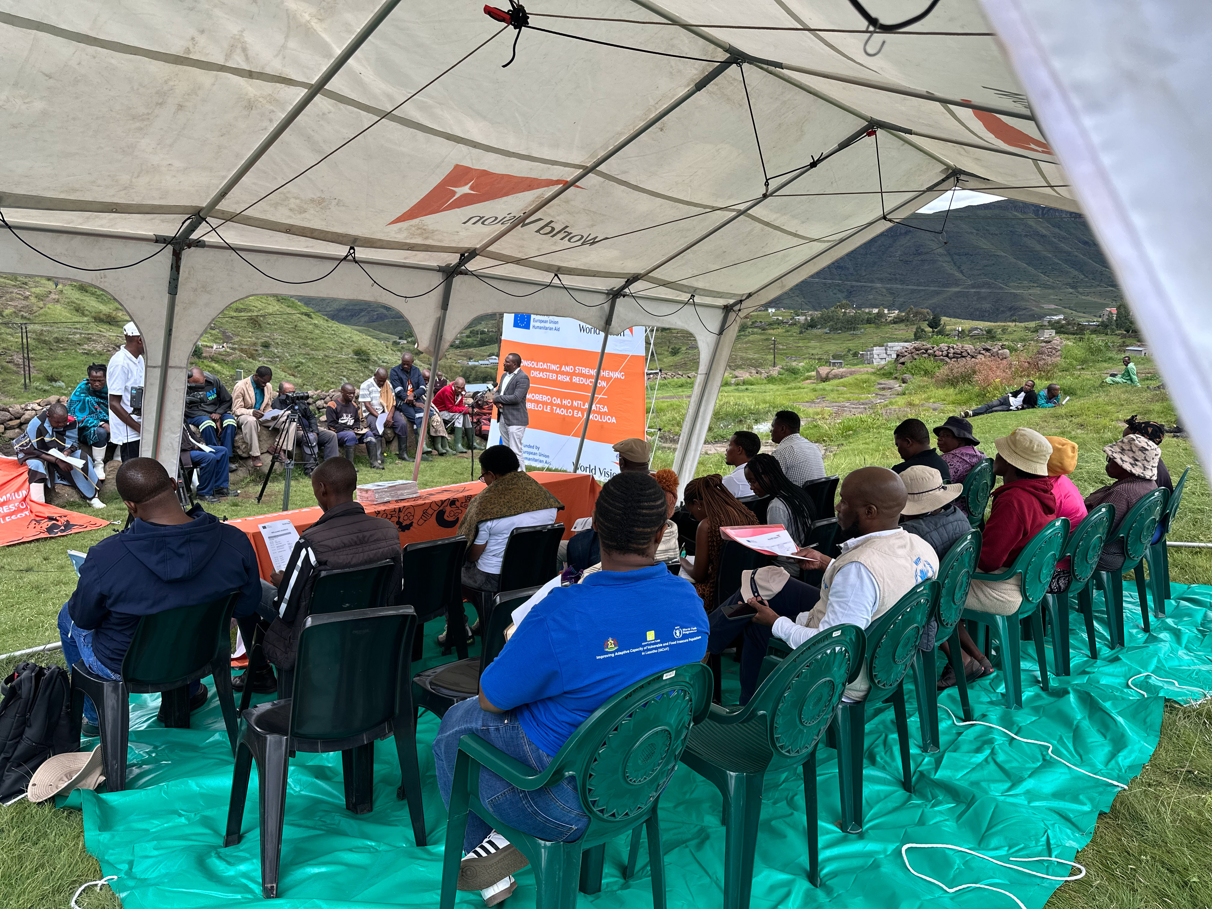 World Vision Launches Early Warning Sirens in Likolobeng Community ...