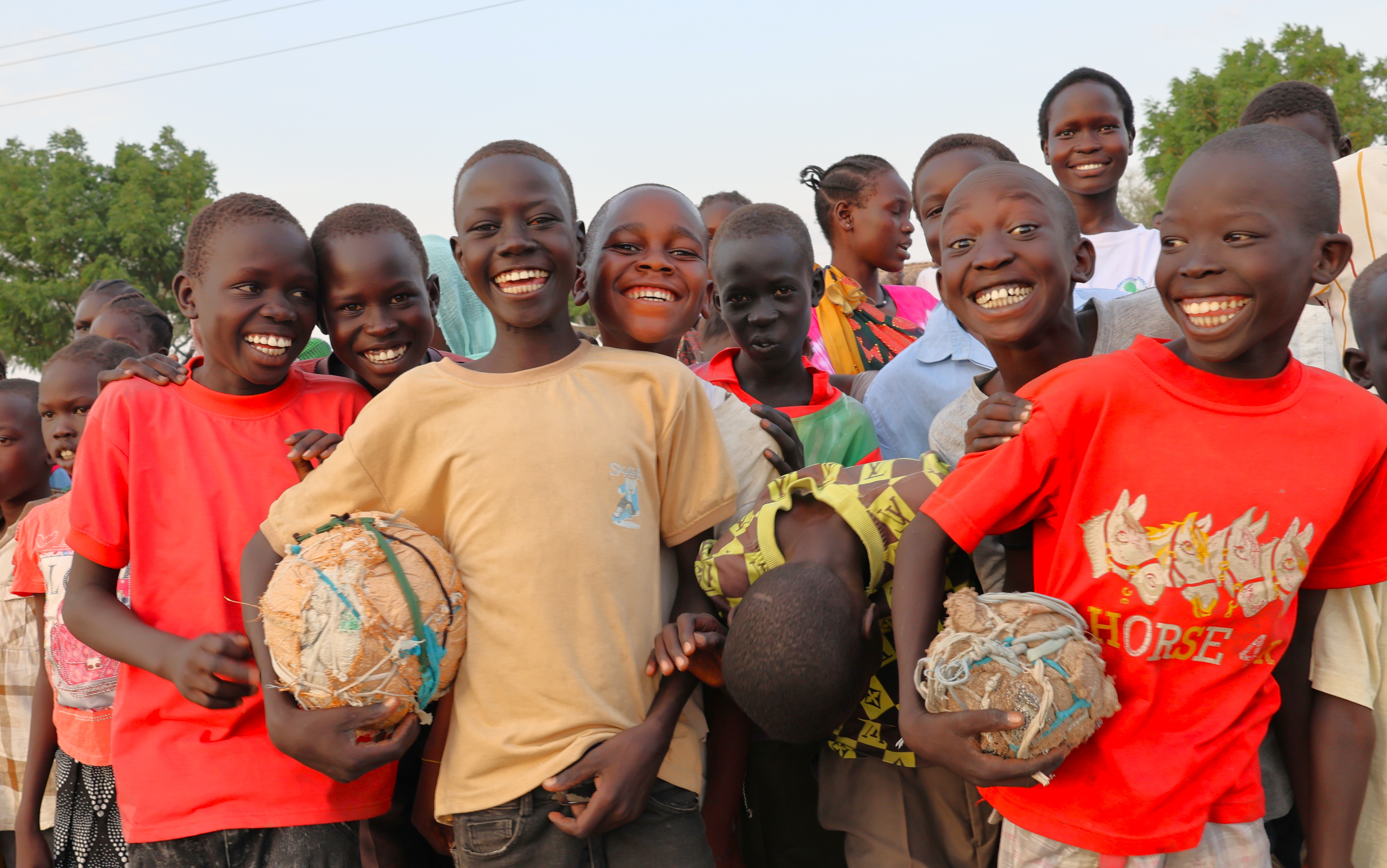 Children in South Sudan kick off World Refugee Day and Day of the ...