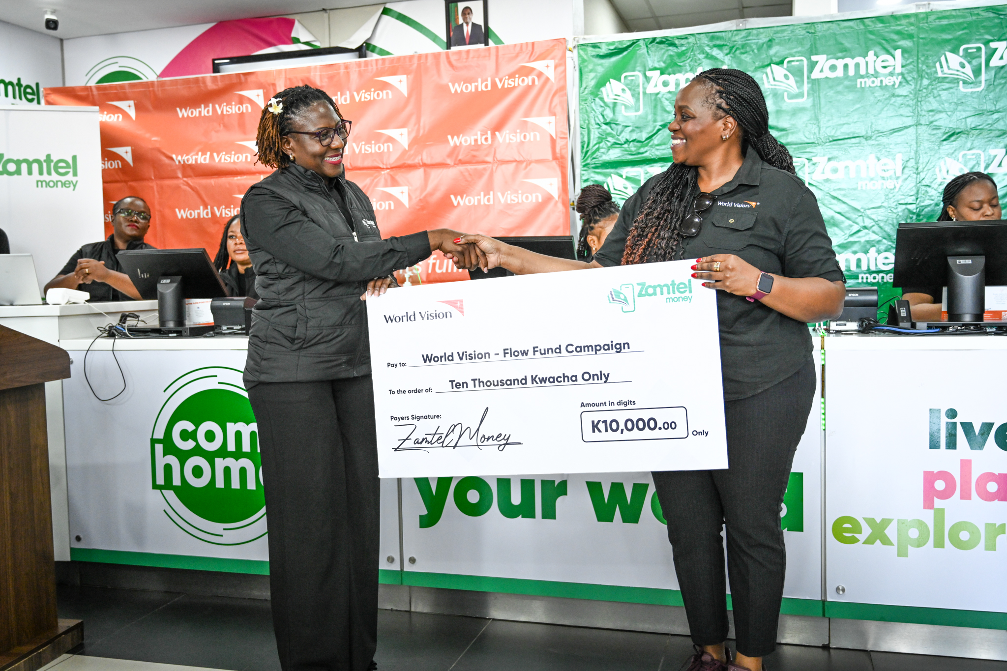 World Vision Zambia and Zamtel Launch Partnership to Keep Girls in ...