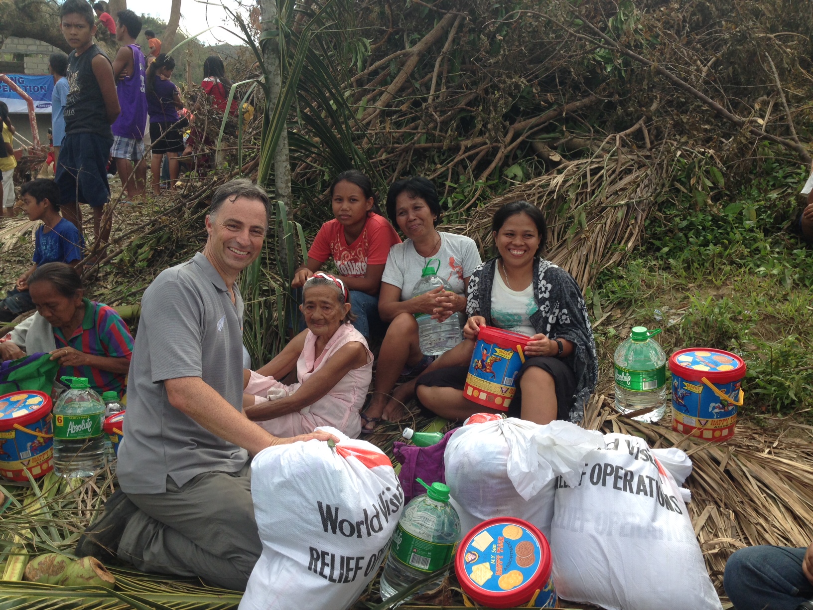 Successful Relief Distribution in Northern Cebu | Typhoon Haiyan ...