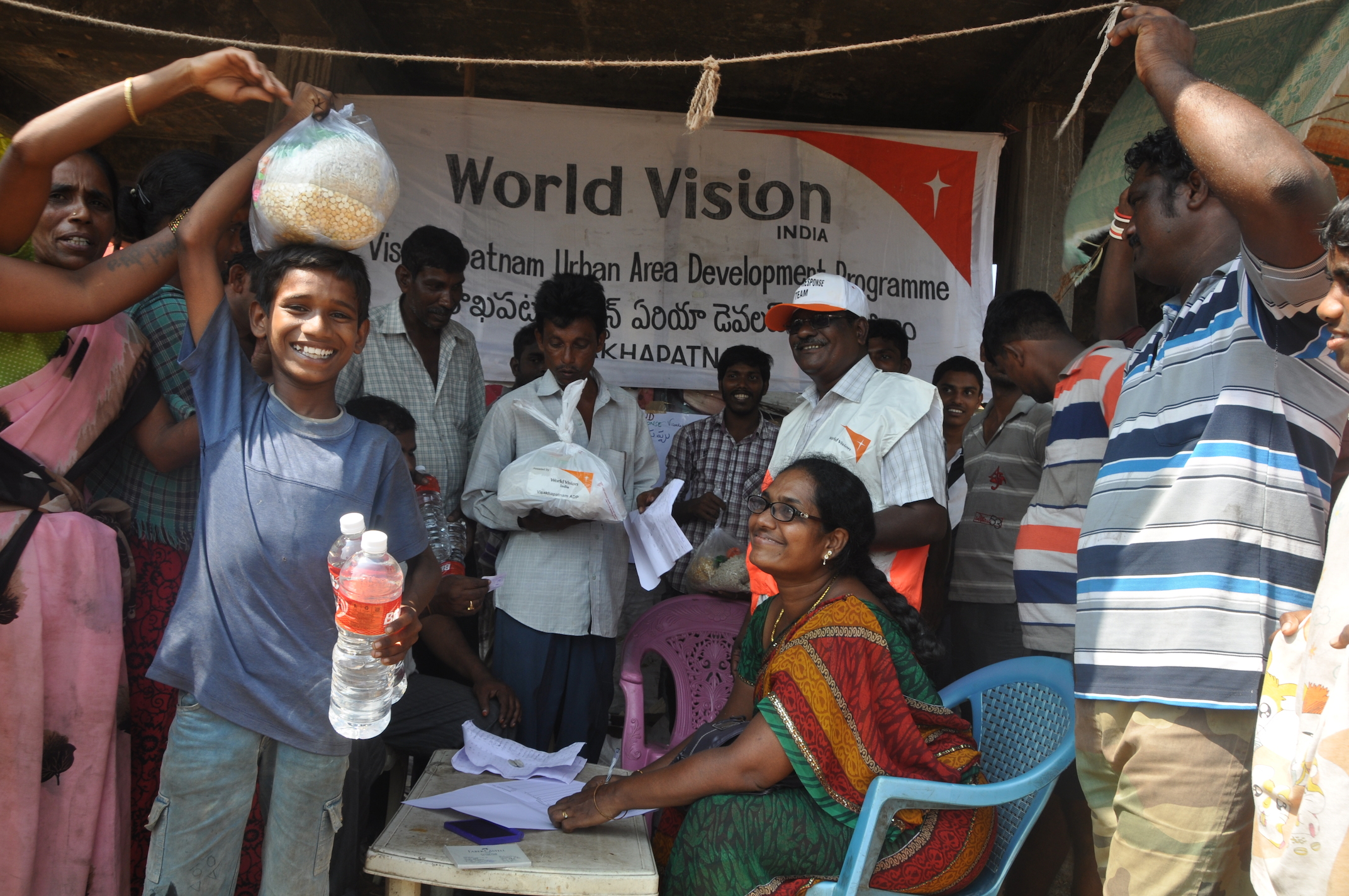 Cyclone Hudhud: Smiling at the storm | Emergencies | World Vision ...