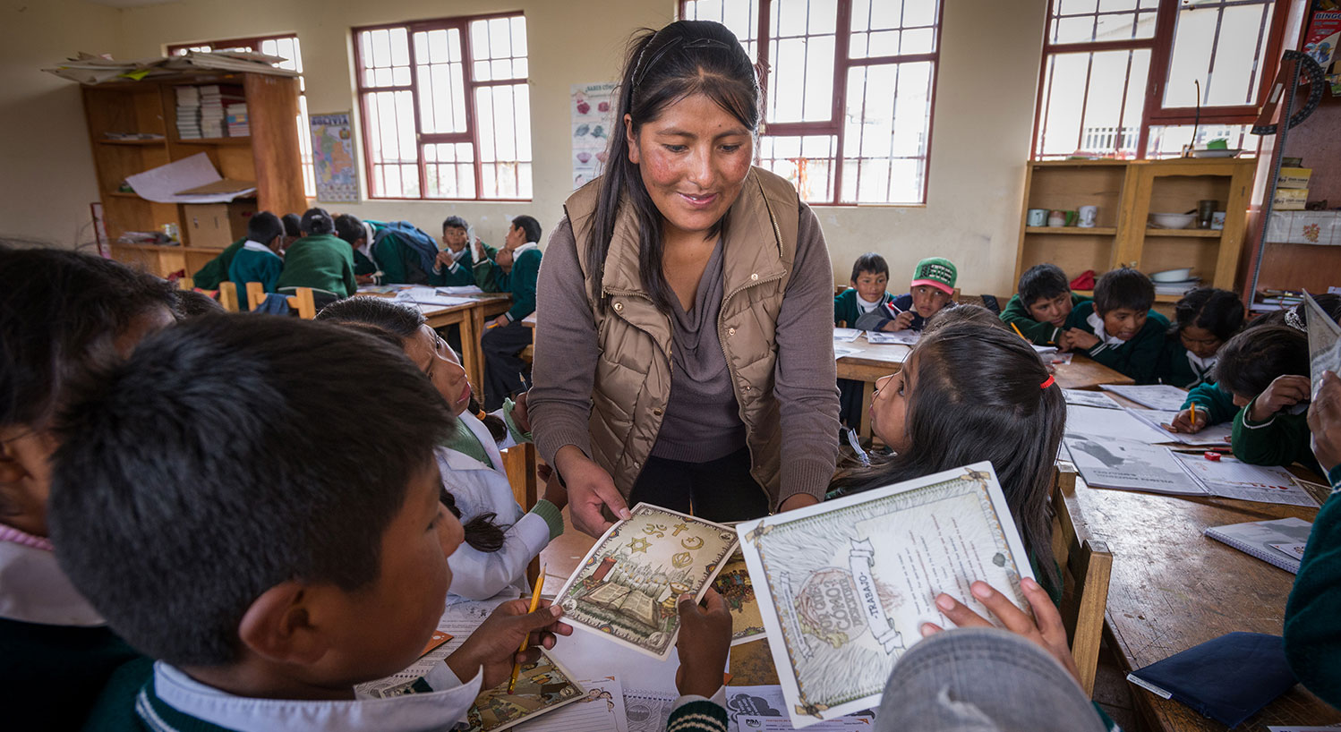 Bolivian Children School