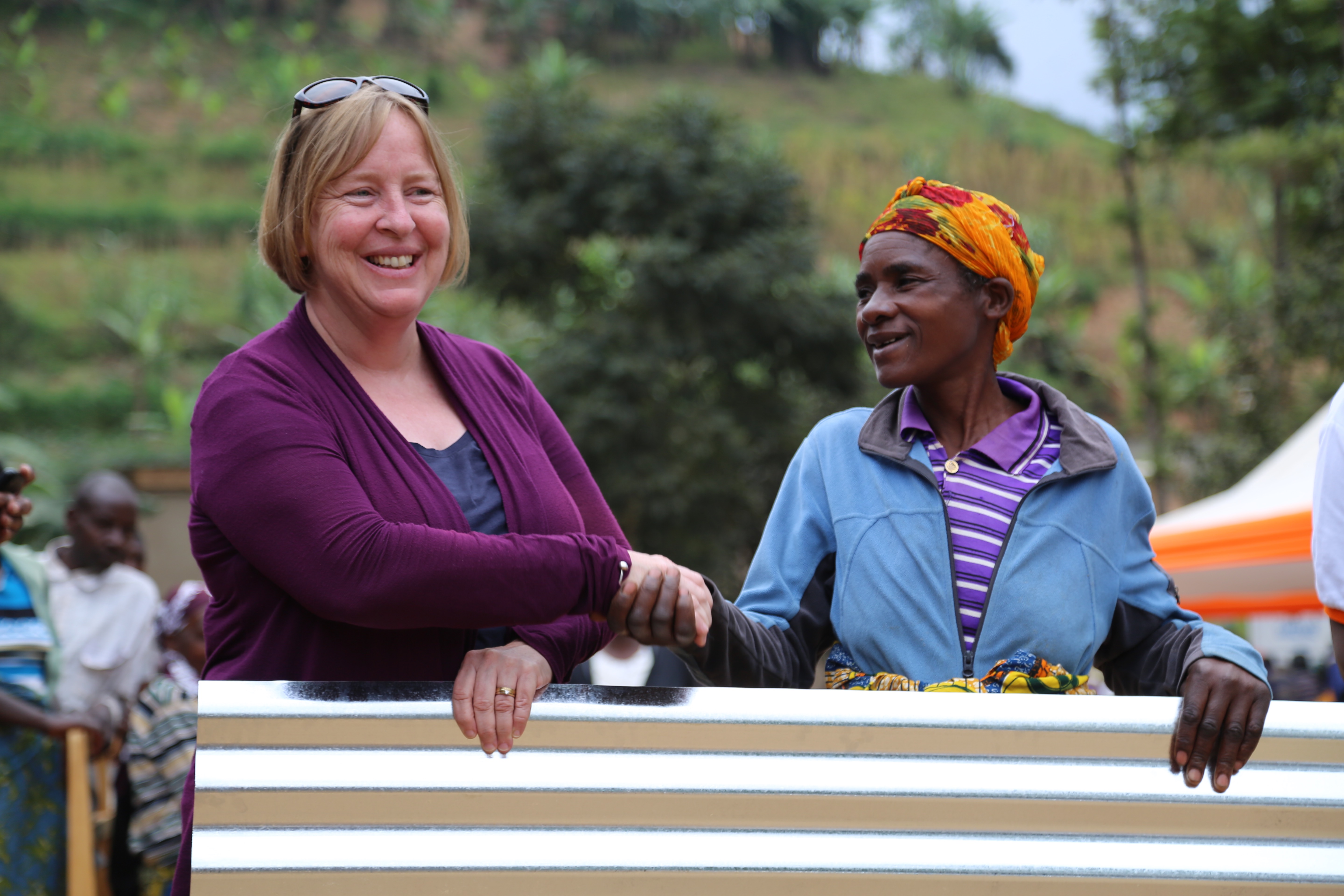 World Vision Rwanda donates 45,000 iron sheets to Gakenke Land slide ...