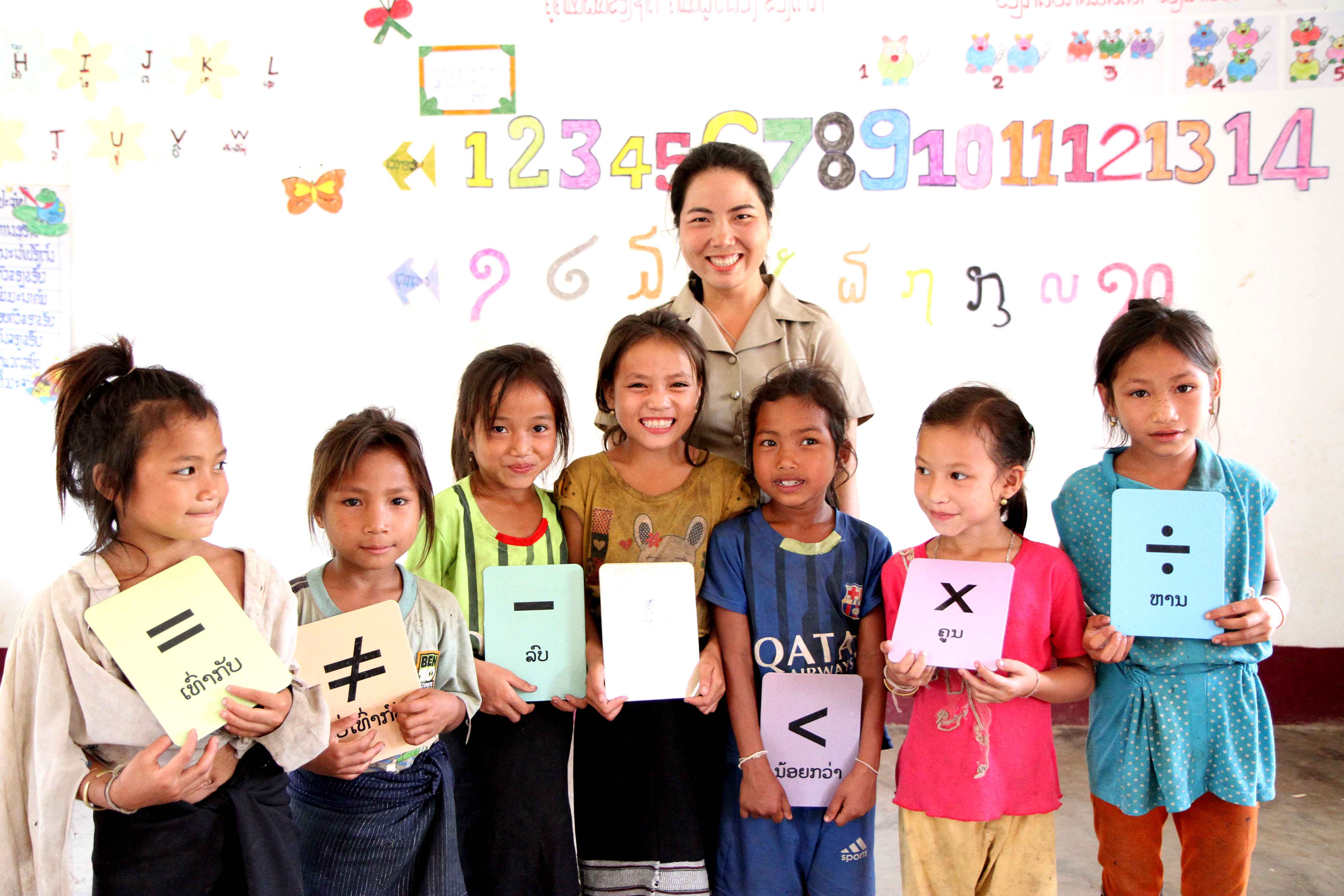 Joining hands achieves universal primary education | Laos | World ...