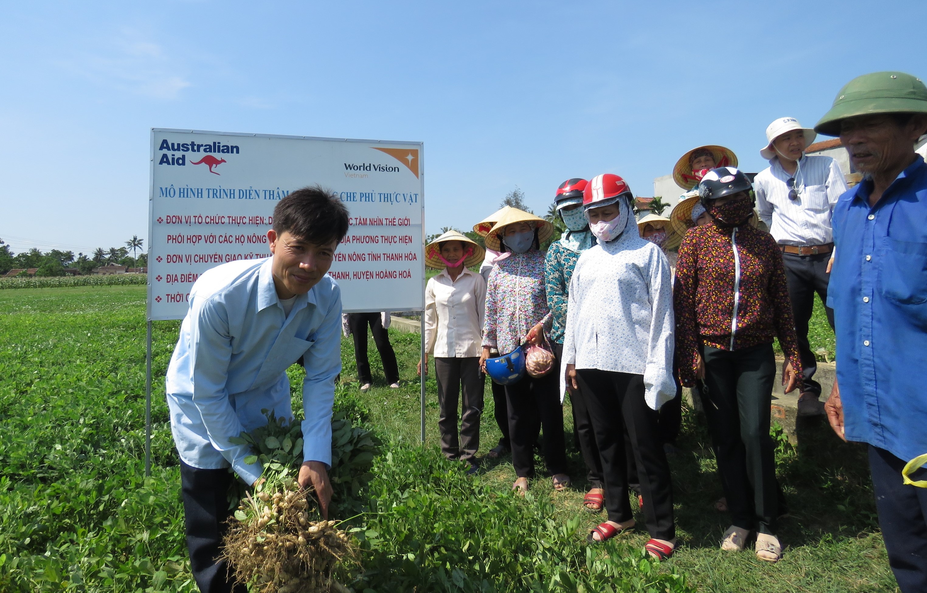 Peanut farming | Natural Disaster Management | World Vision International