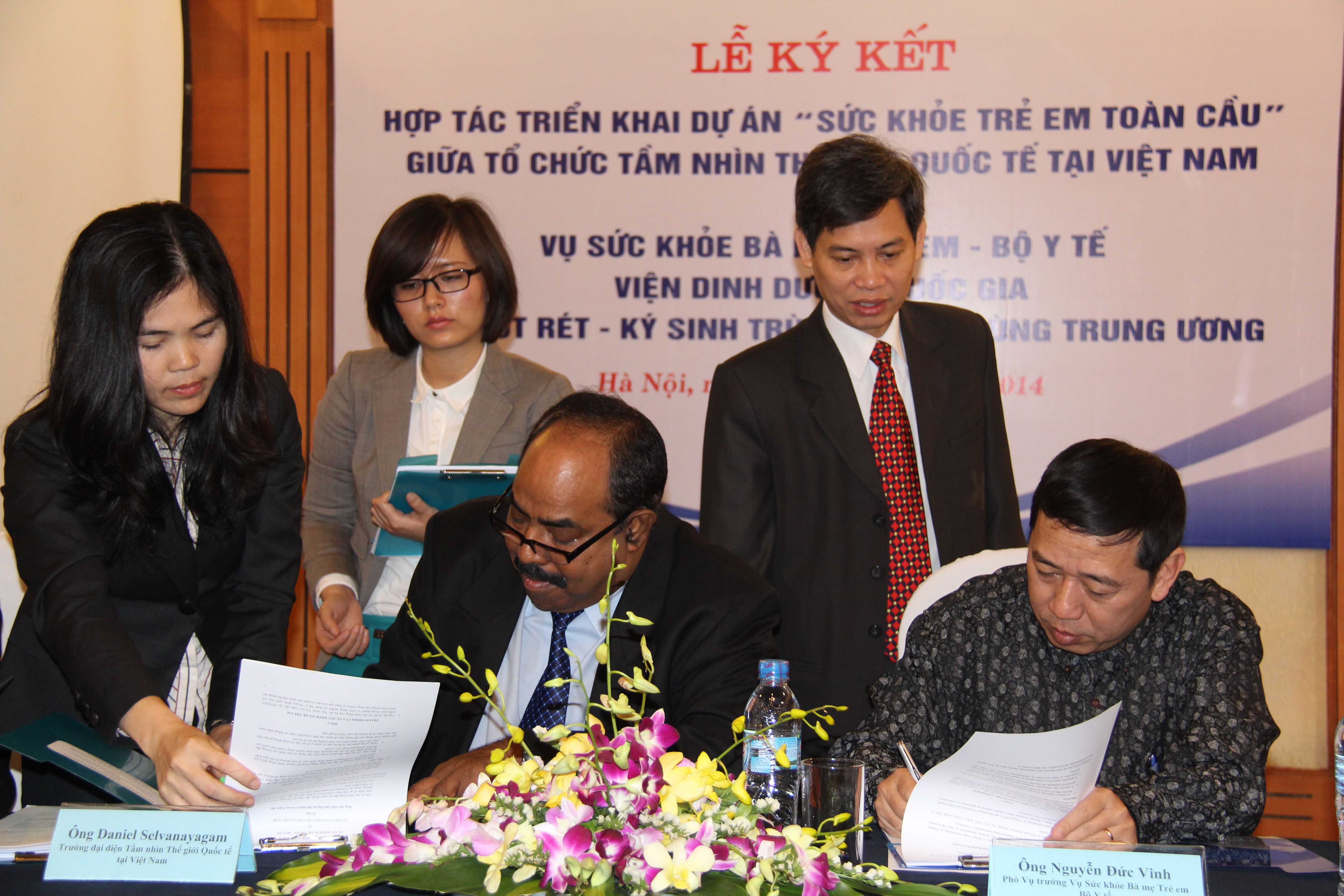 World Vision and Gov’t Agencies Ink Agreement on Child Health Care ...