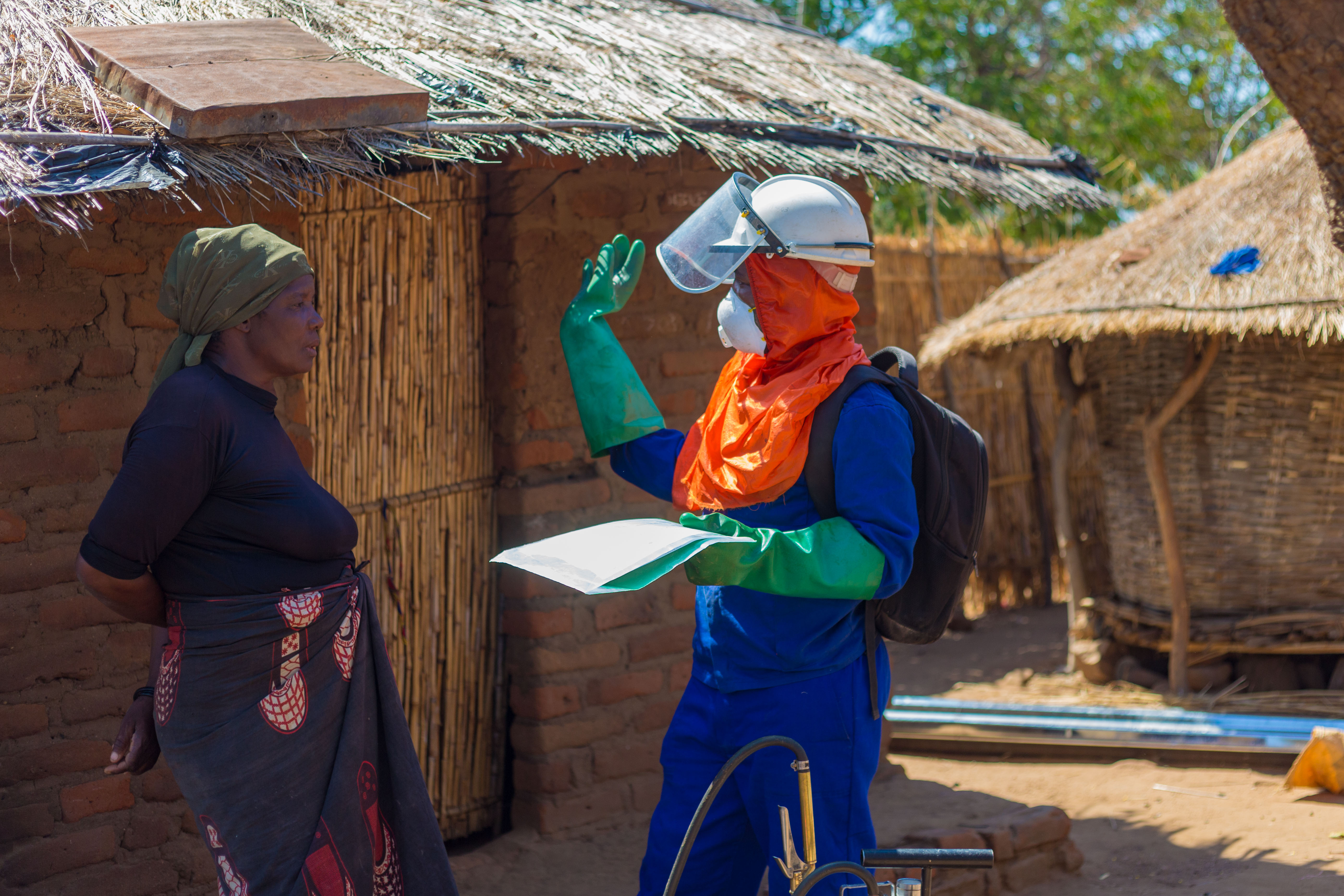 Indoor spraying brings relief to malaria-stricken district | Malawi ...