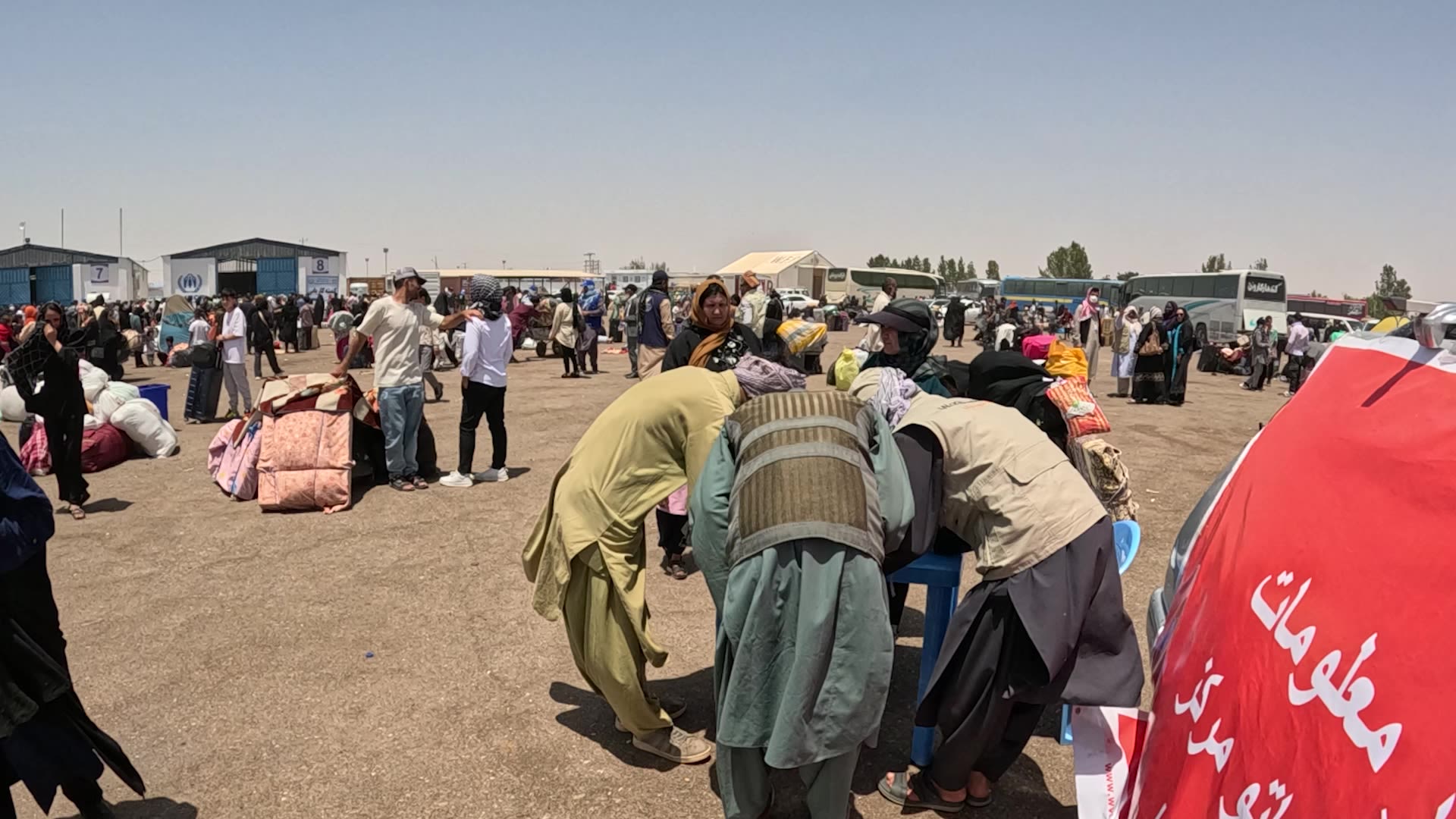 Afghan Returnees from Iran are Welcomed by Heat, Hunger, and ...