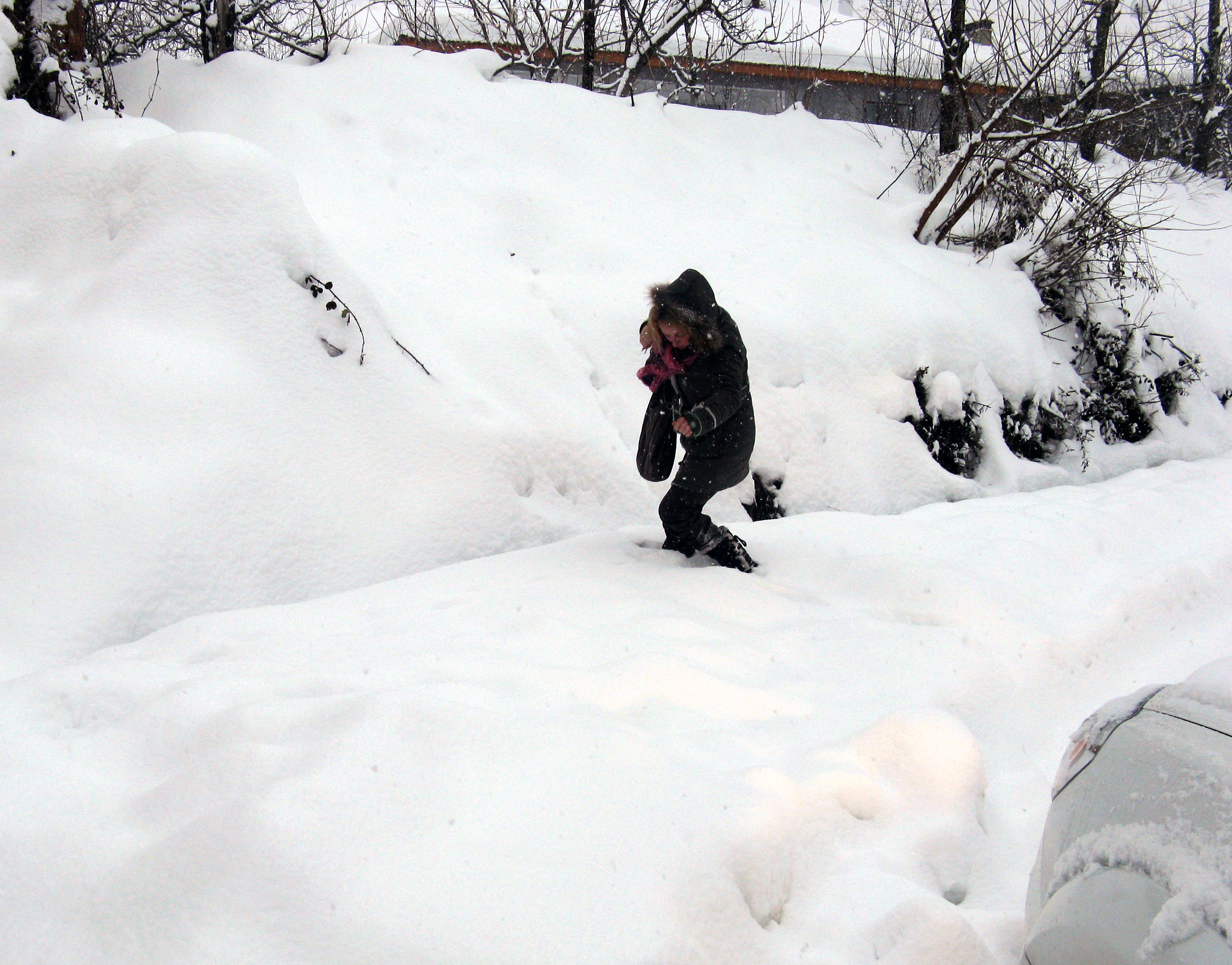 Aid reaches isolated villages as snow and cold keep children out of ...