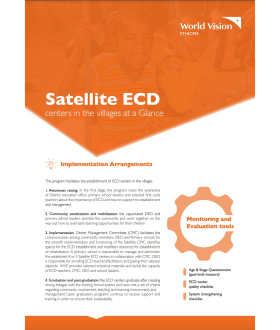 Early Child Development (ECD) in Pictures | Ethiopia | World Vision ...