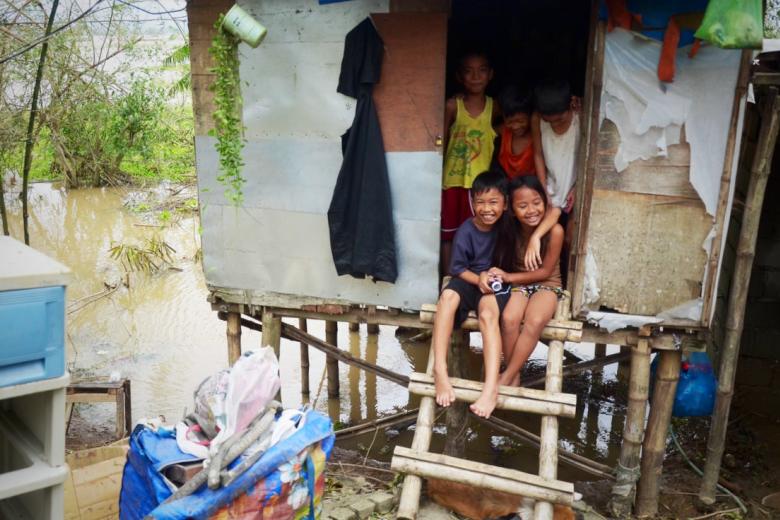 Little children recount how they survived Typhoon Koppu | Philippines ...