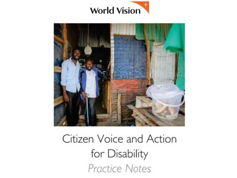 Practice Notes: Citizen Voice and Action for Disability | Social ...