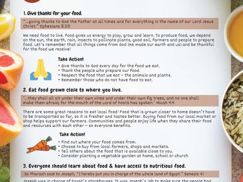10 Commandments of Food for Children | World Vision International