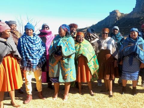 World Vision women in action as champions of change | Lesotho | World ...