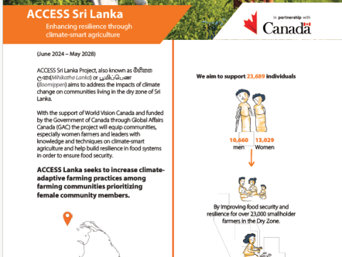 ACCESS Sri Lanka/ Mihikatha Lanka | World Vision International