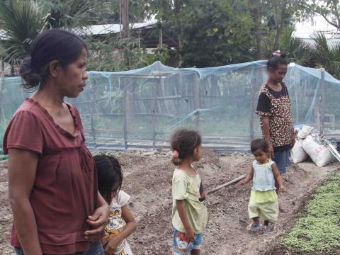 Drought-affected families in Baucau, Timor-Leste receive food ...