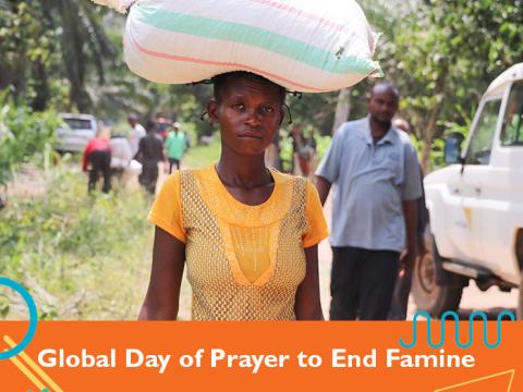 Pray to End Famine | World Vision International