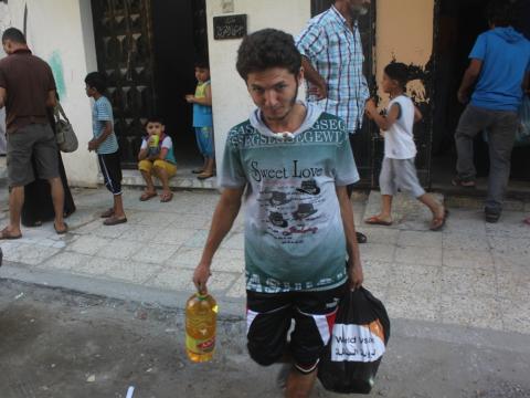 Food brings relief to 130 families in Gaza | Jerusalem – West Bank ...