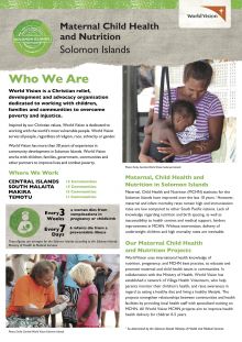 Solomon Islands | World Vision International
