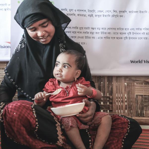 Infographic: Nutrition | World Vision Rohingya Refugee Response | World ...