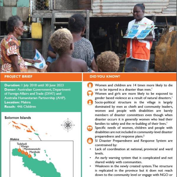 World Vision Solomon Islands Disaster Ready Project | Solomon Islands ...