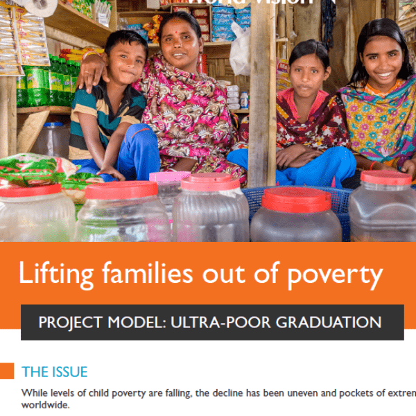 Ultra-Poor Graduation 2019 | Economic Development | World Vision ...