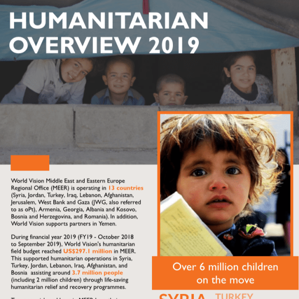 World Vision MEER Humanitarian Overview 2019 | Fragile Contexts Fragile ...