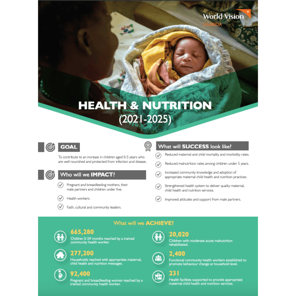 Health and Nutrition Sector Brochure - Uganda (2021-2025) | Uganda ...